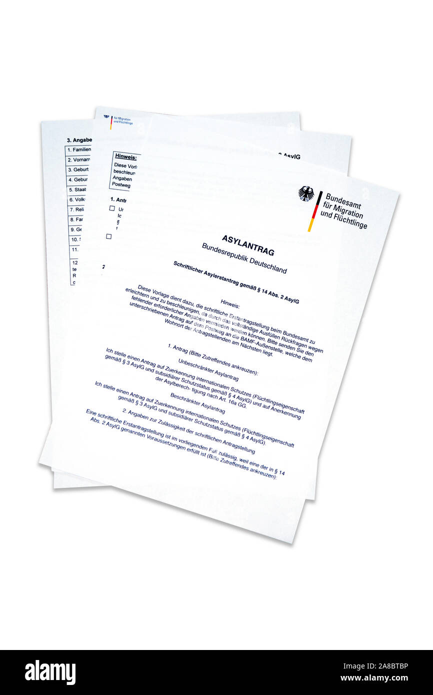 Asyl antrag immagini e fotografie stock ad alta risoluzione - Alamy