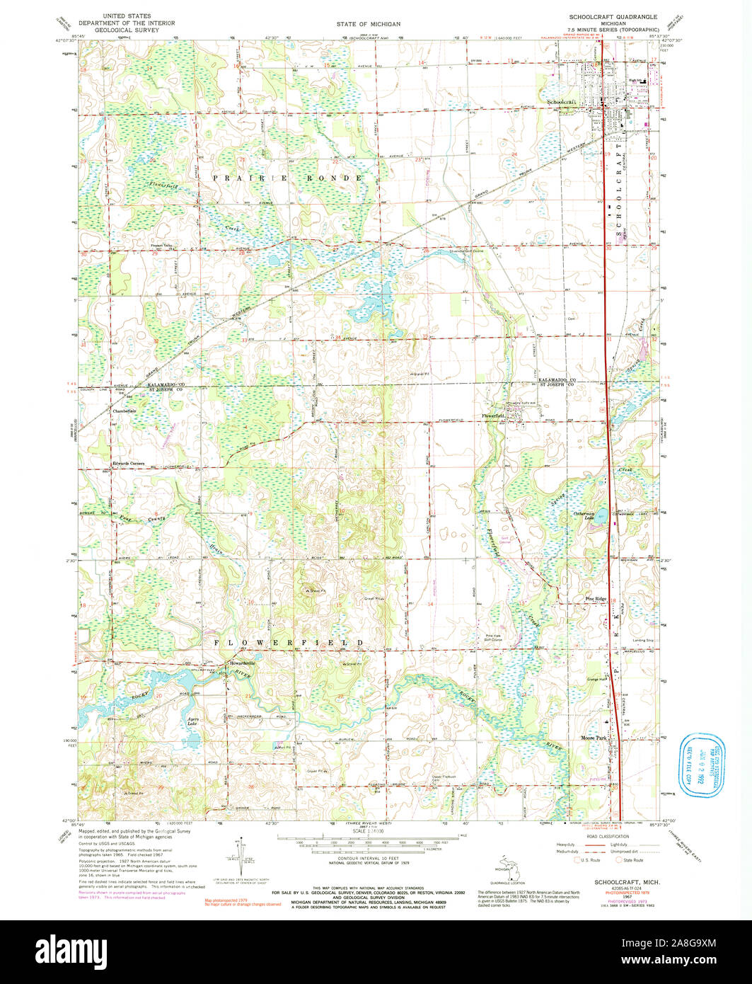 Mappa di schoolcraft immagini e fotografie stock ad alta risoluzione ...