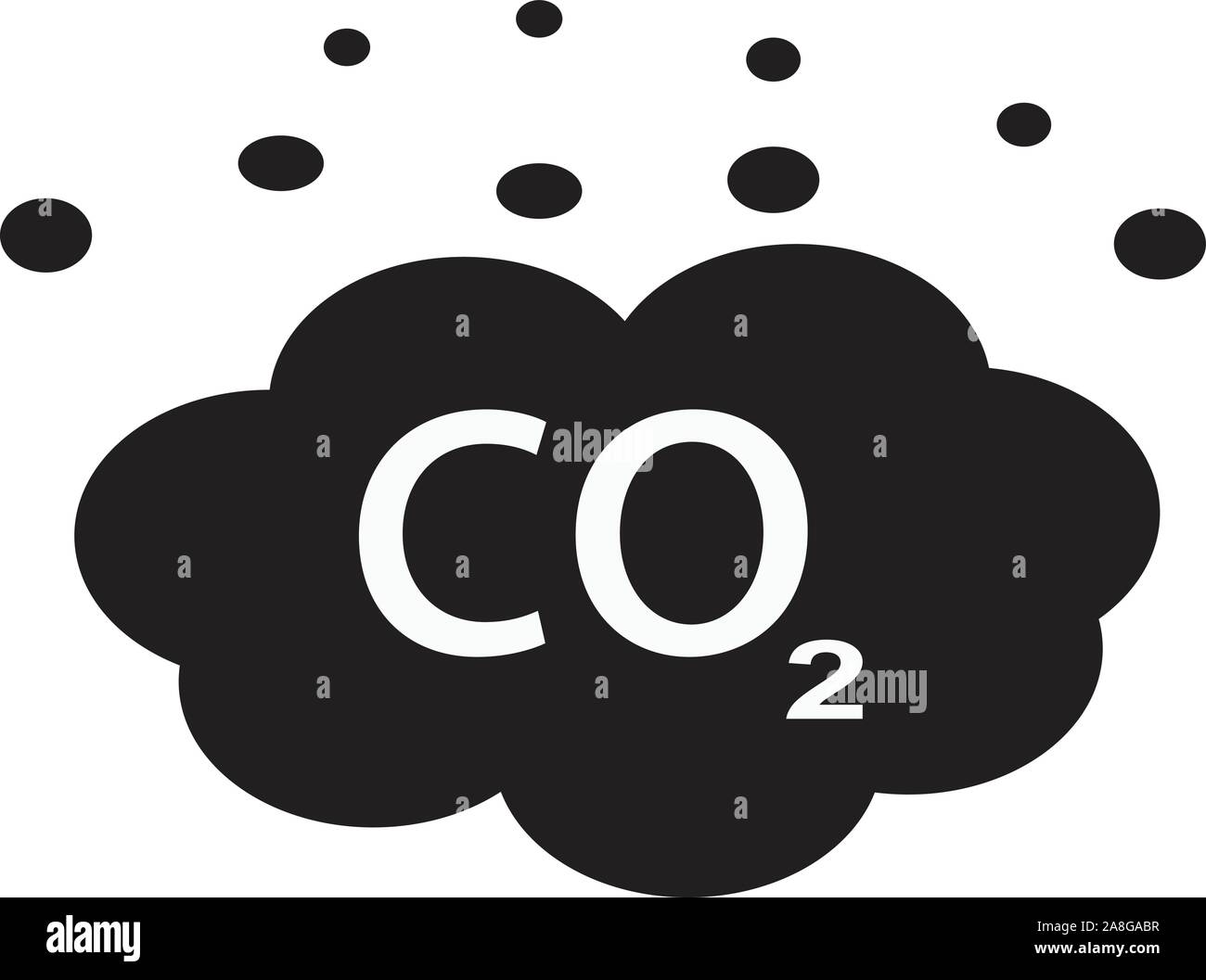 Co2 icon dioxide formula symbol immagini e fotografie stock ad alta ...
