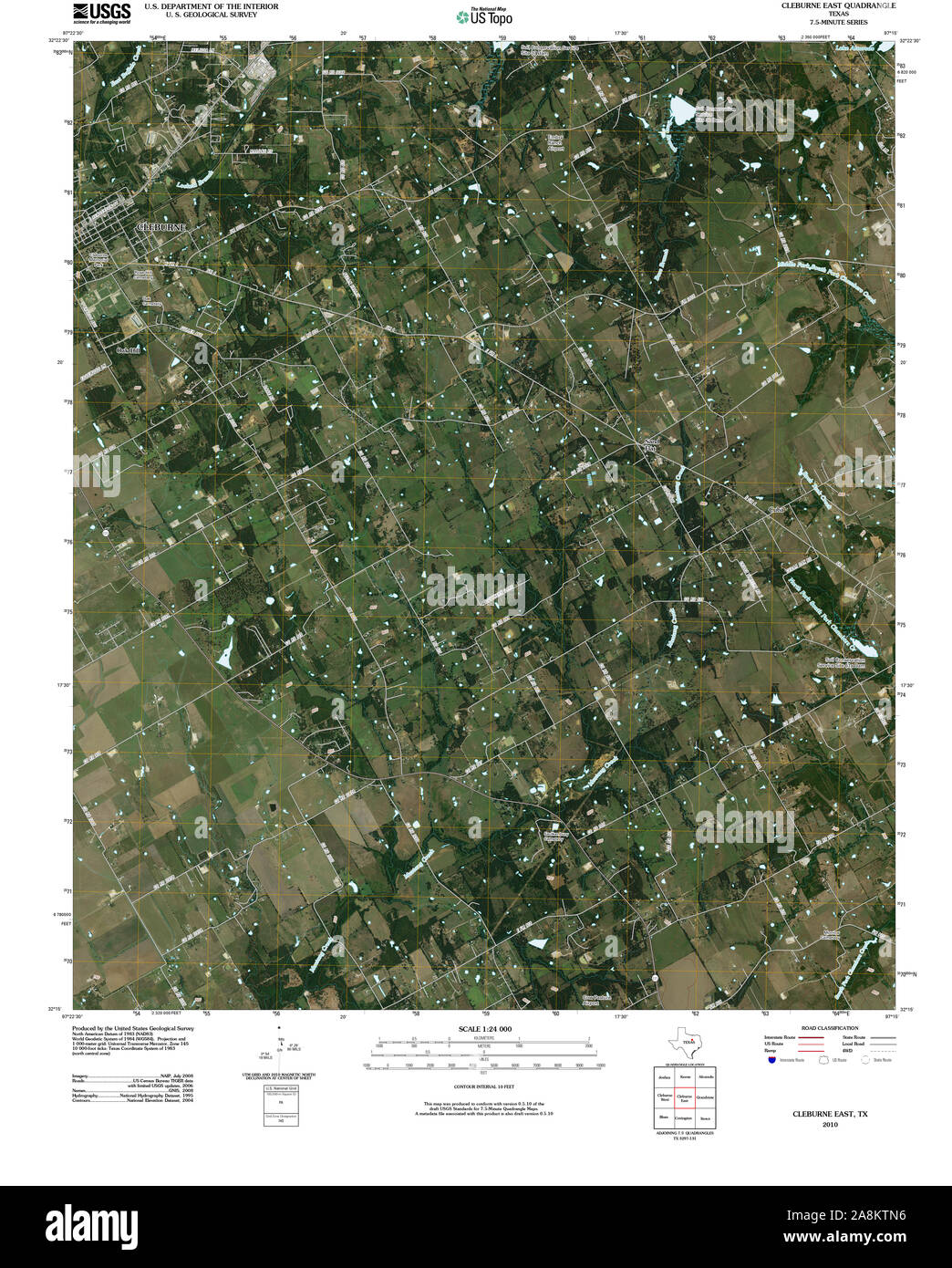 Mappa di cleburne immagini e fotografie stock ad alta risoluzione - Alamy