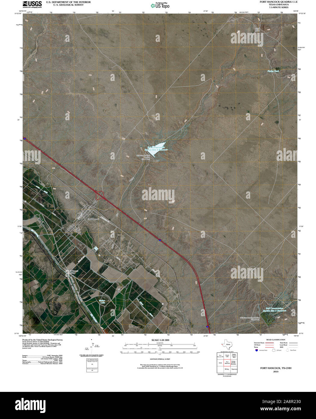 Mappa di fort hancock texas immagini e fotografie stock ad alta ...