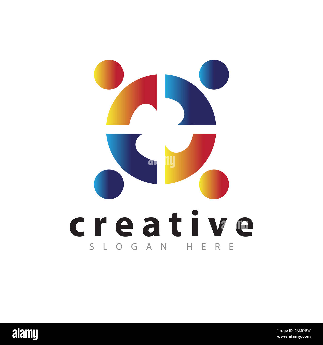 Abstract concept stylized group people immagini e fotografie stock ad ...