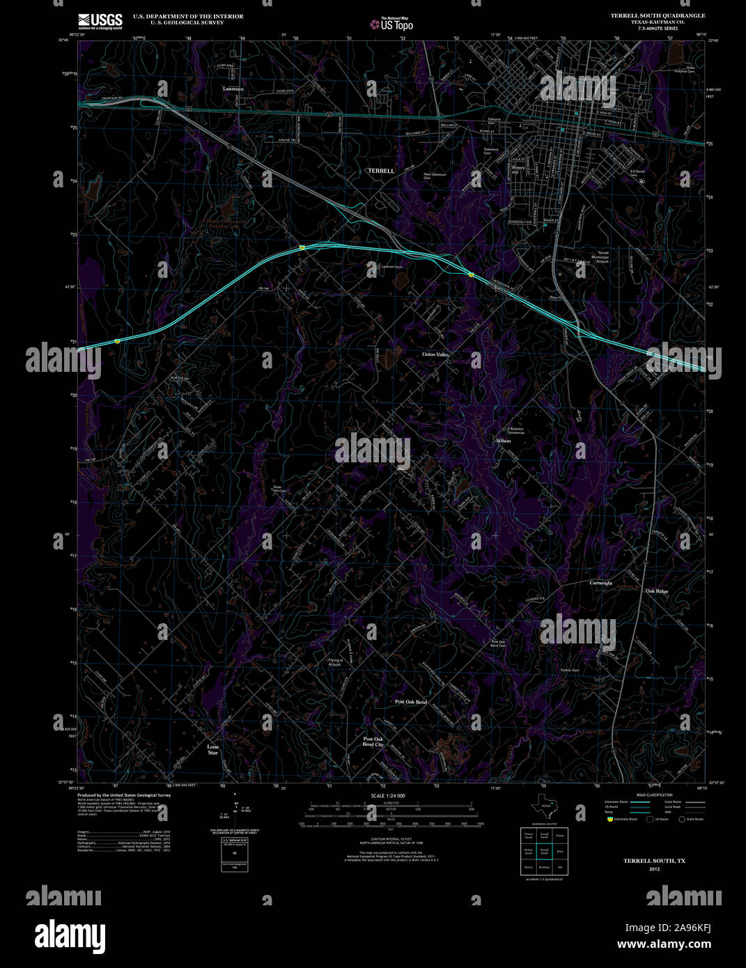 Terrell texas mappa immagini e fotografie stock ad alta risoluzione - Alamy