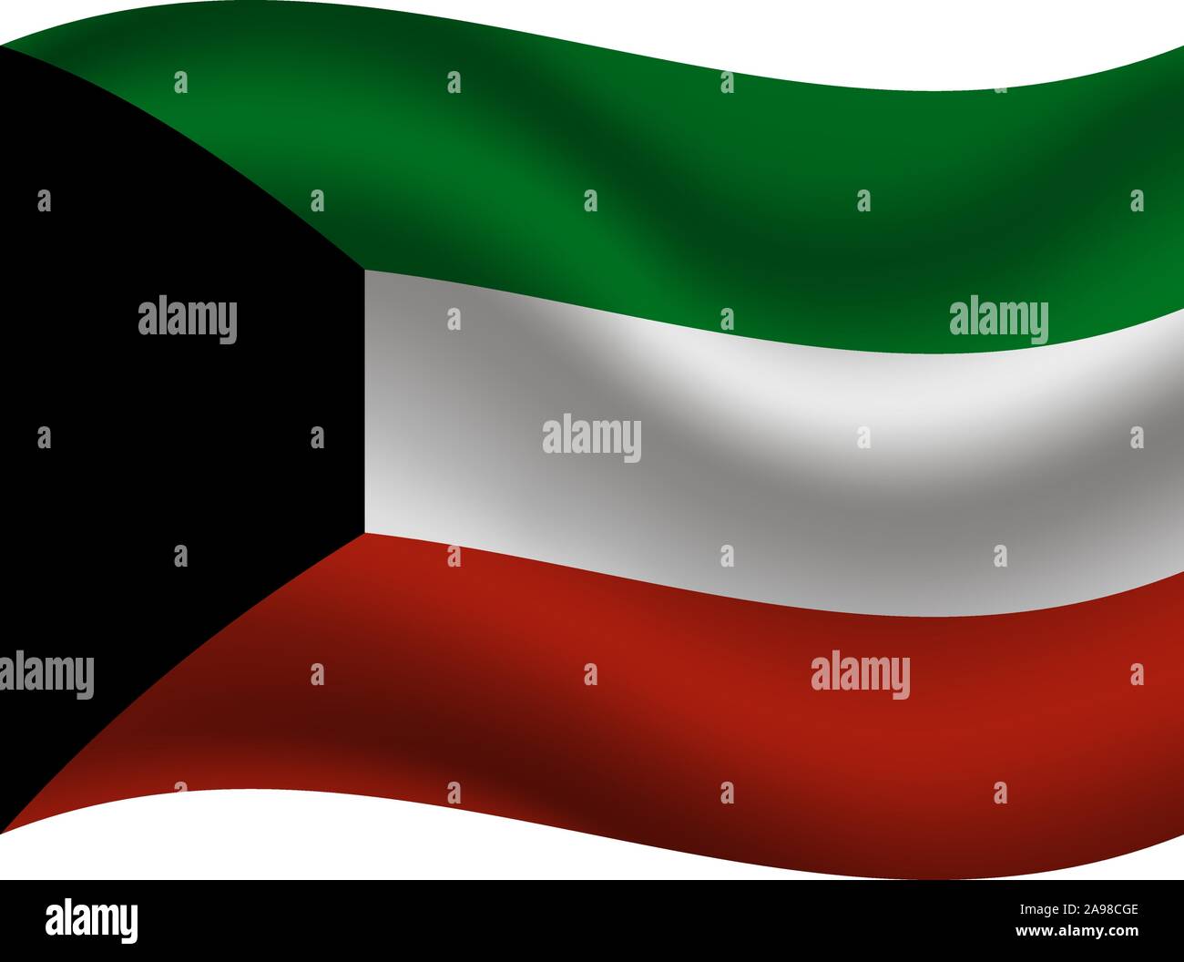 Bandiera del kuwait panama Immagini Vettoriali Stock - Alamy