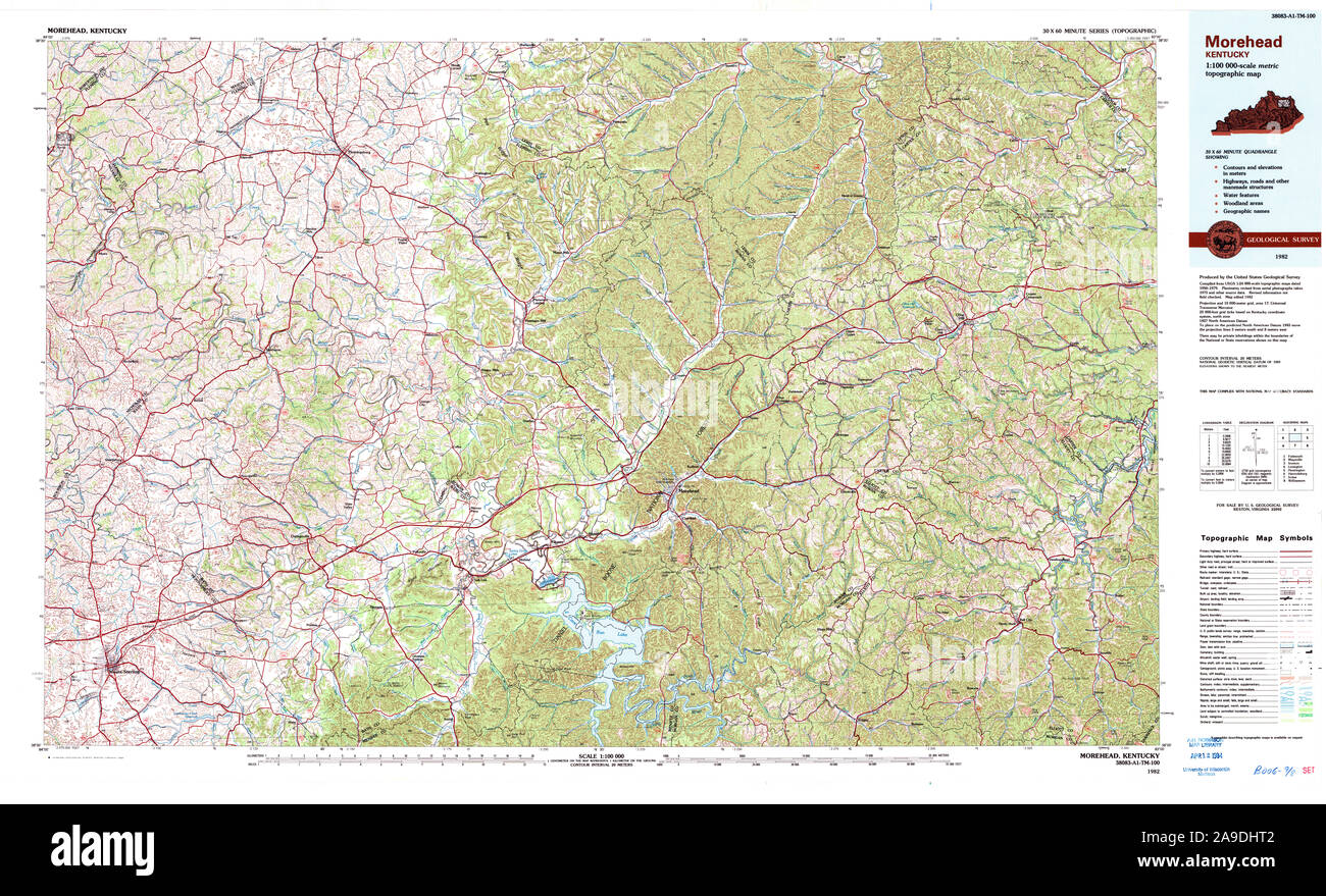 Mappa di morehead immagini e fotografie stock ad alta risoluzione - Alamy