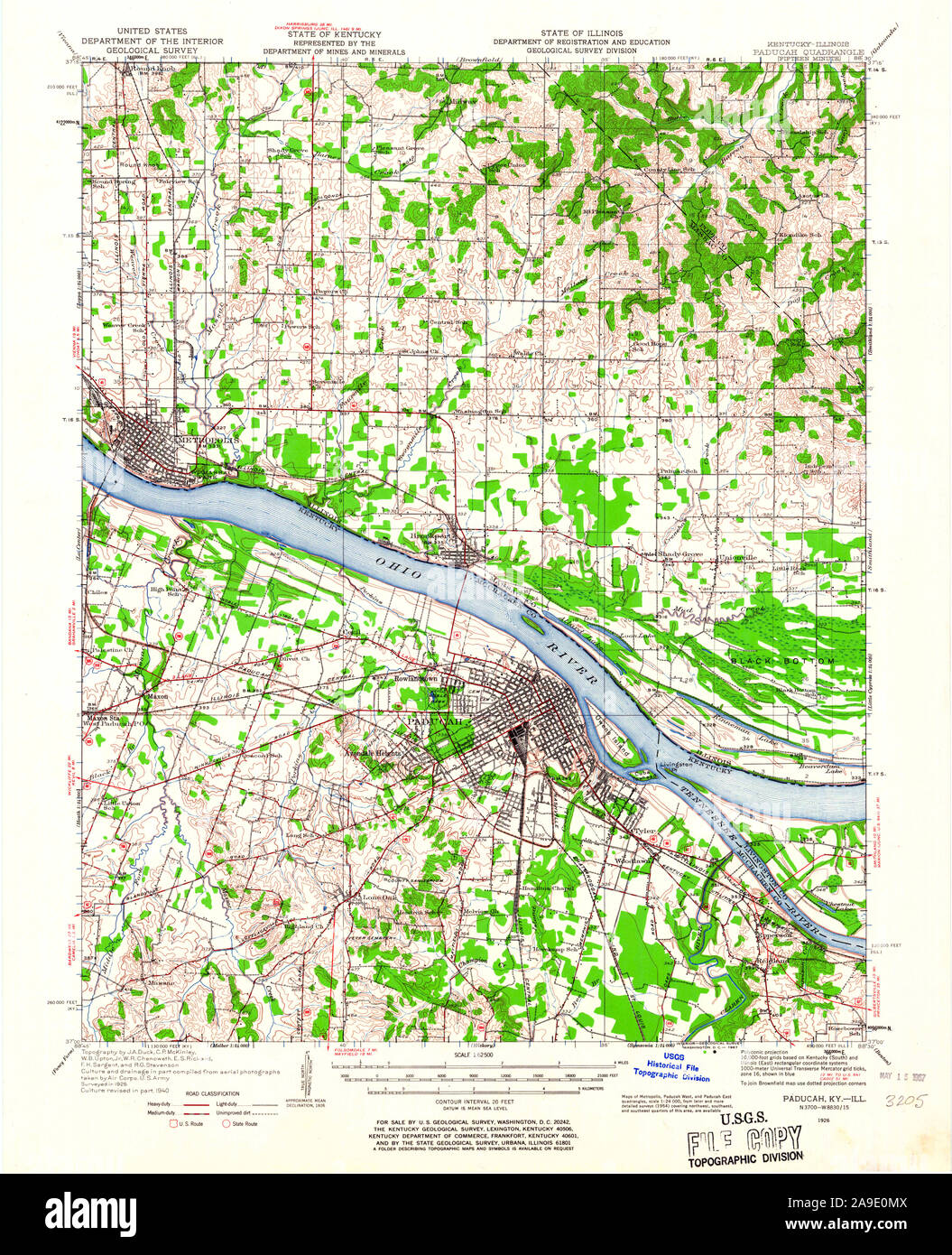Mappa di paducah immagini e fotografie stock ad alta risoluzione - Alamy