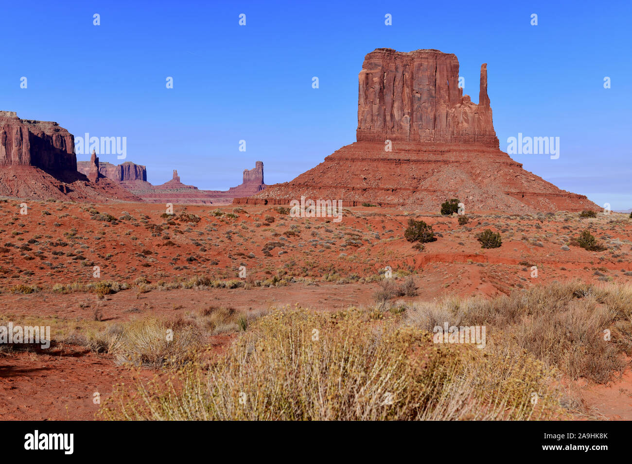 Arizona posizioni monumento valle deserto autostrada immagini e ...