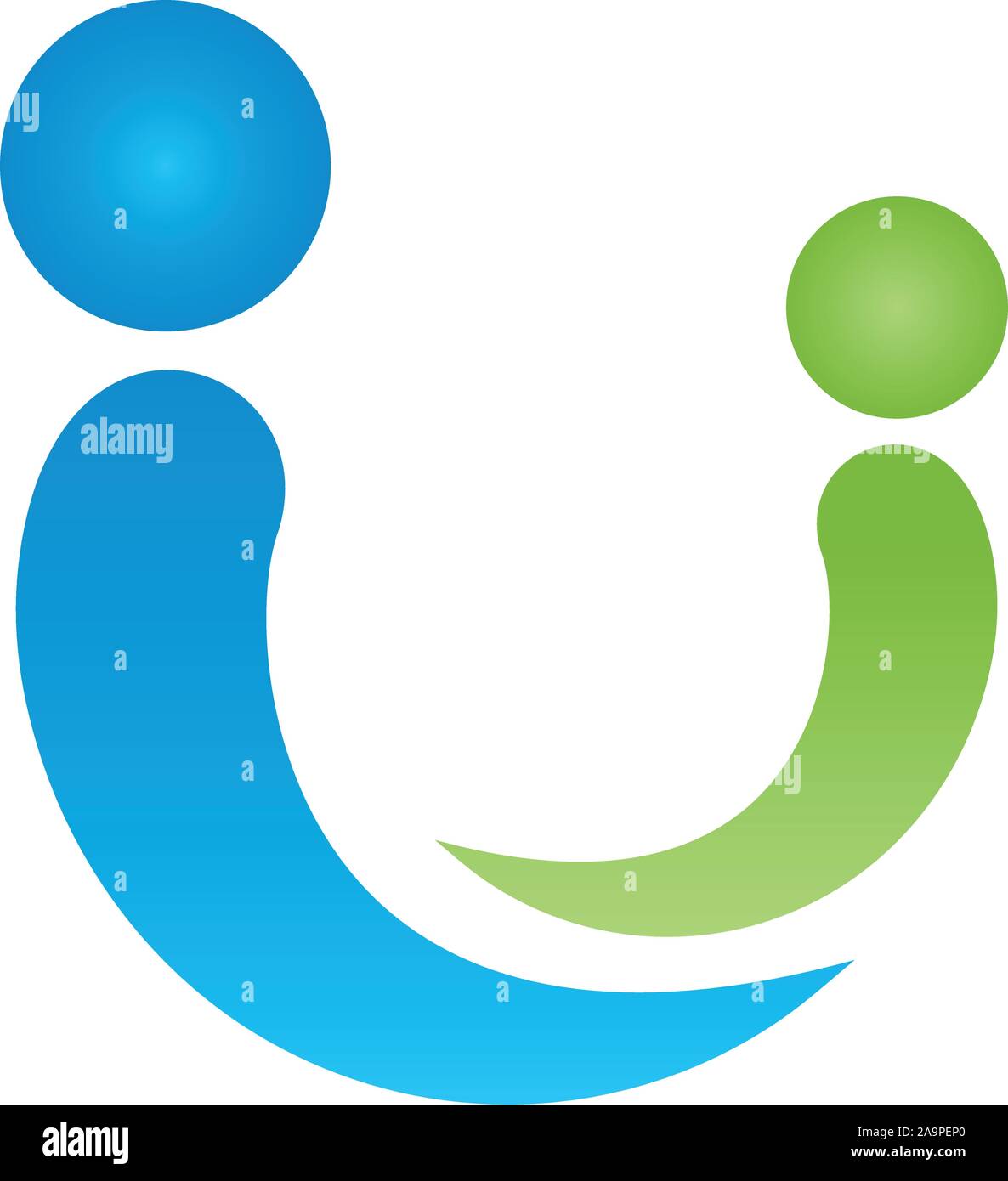 Persona due persone Immagini Vettoriali Stock - Alamy