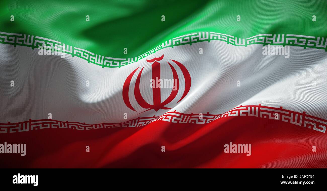 Bandiera ondulata dell'iran immagini e fotografie stock ad alta ...