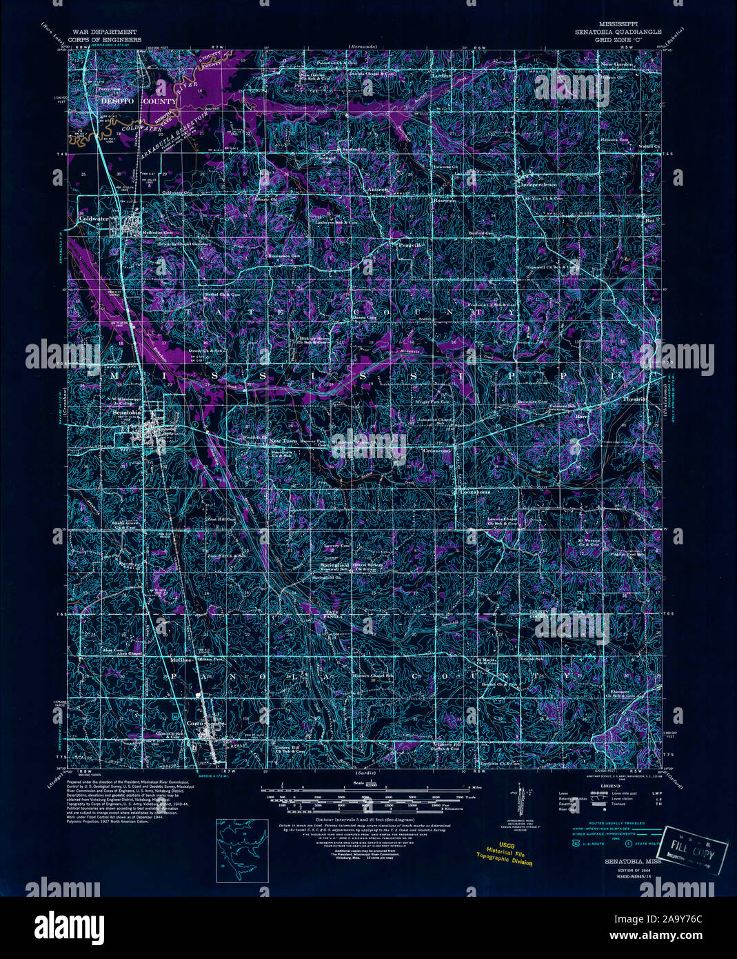 Mappa della senatobia immagini e fotografie stock ad alta risoluzione ...