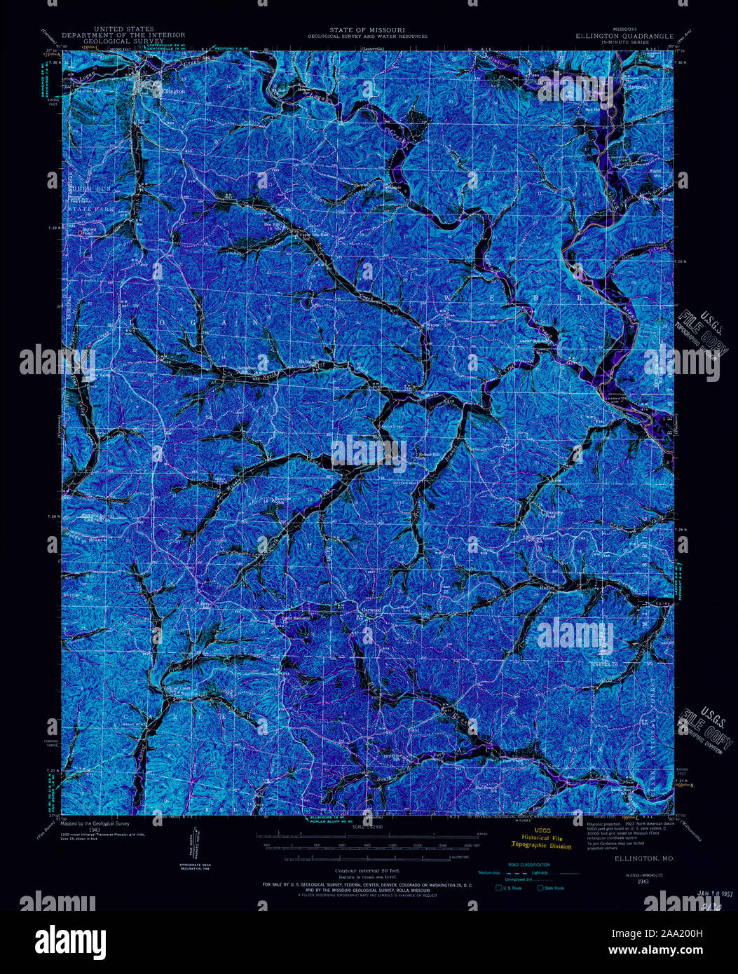 Mappa di ellington, missouri immagini e fotografie stock ad alta ...