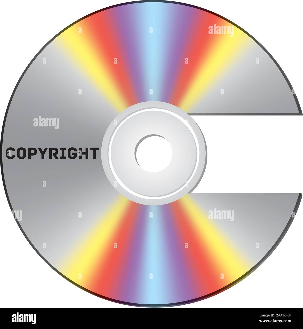 Simbolo del copyright Immagini Vettoriali Stock - Alamy