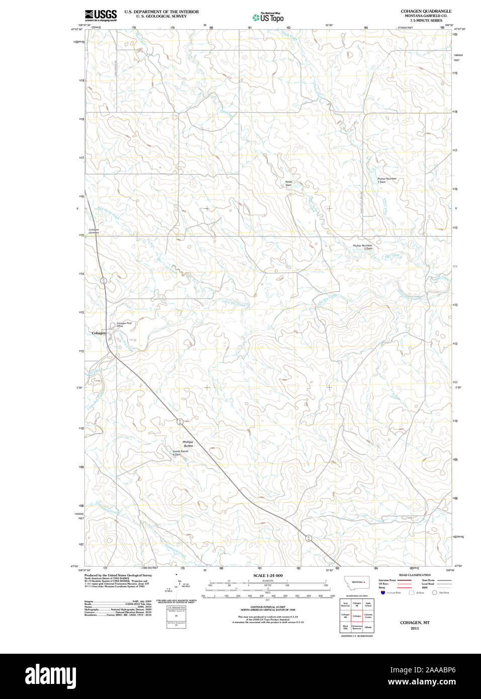 Mappa di cohagen montana immagini e fotografie stock ad alta ...
