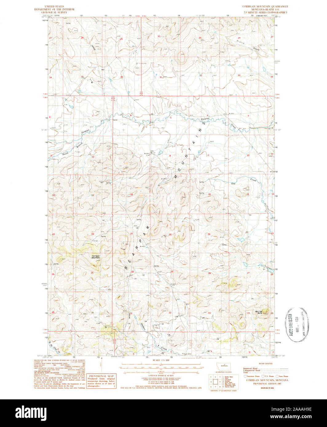 Mappa di corrigan Immagini senza sfondo e Foto Stock ritagliate - Alamy