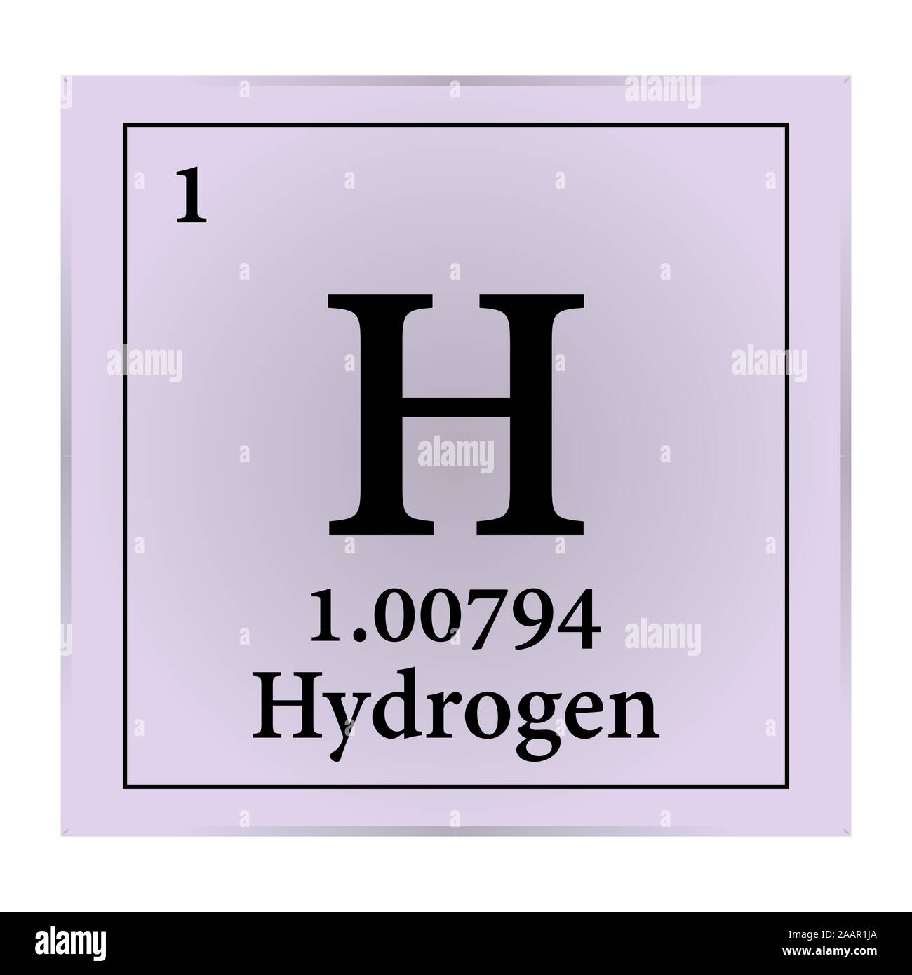 Elemento idrogeno della tavola periodica del sistema mendeleev immagini ...