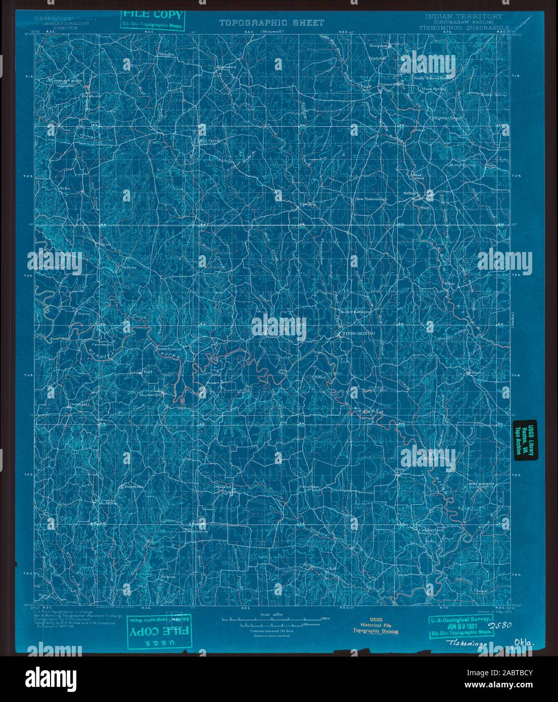 Mappa di tishomingo immagini e fotografie stock ad alta risoluzione - Alamy