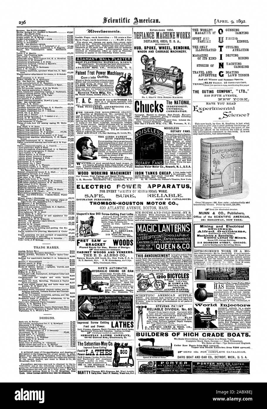 Il TUSCARORA ADVERTISING CO. COSHOCTON 0. Shepard è di nuovo $60 Screw ...