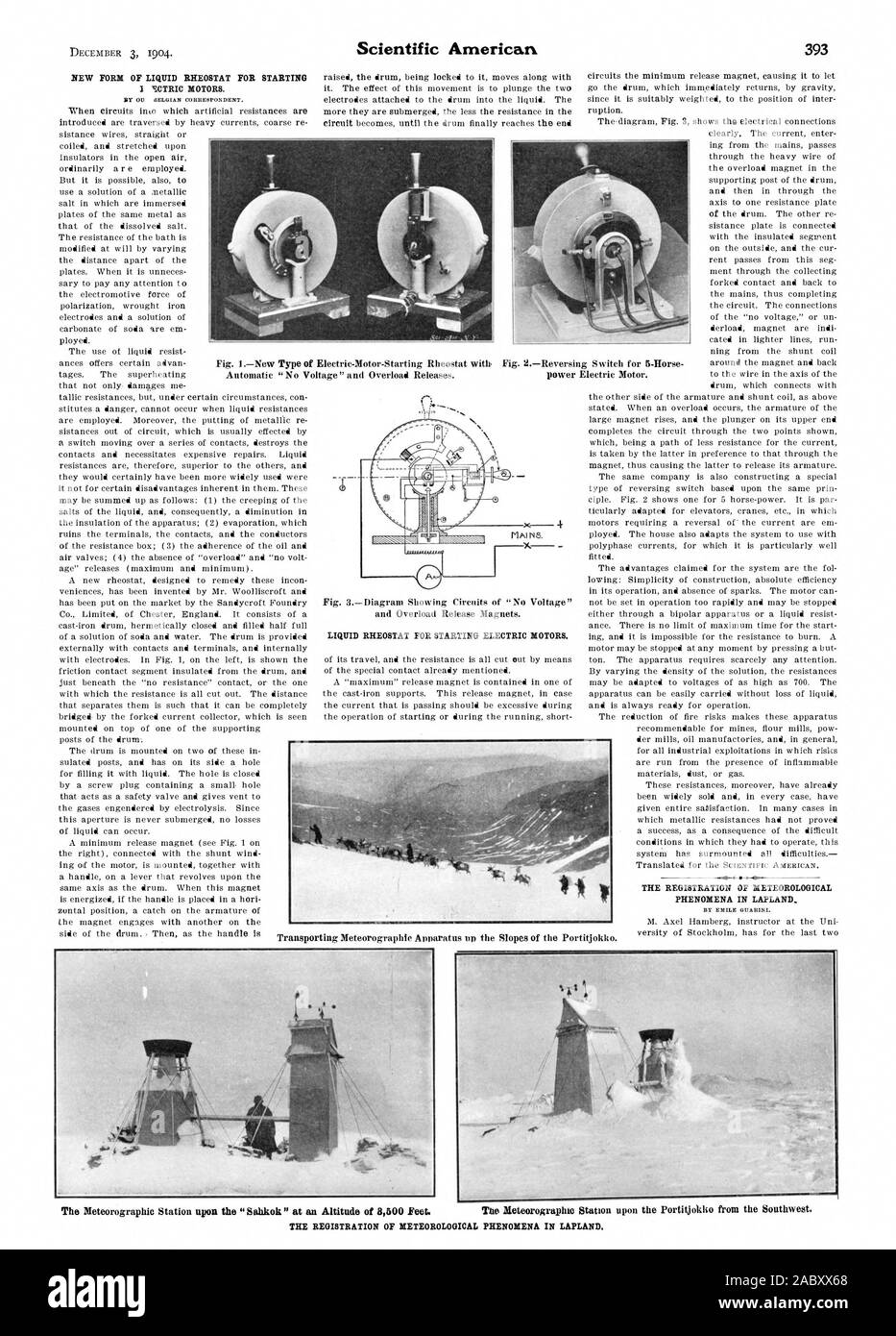 Reostato liquido per l'avviamento di motori elettrici immagini e ...