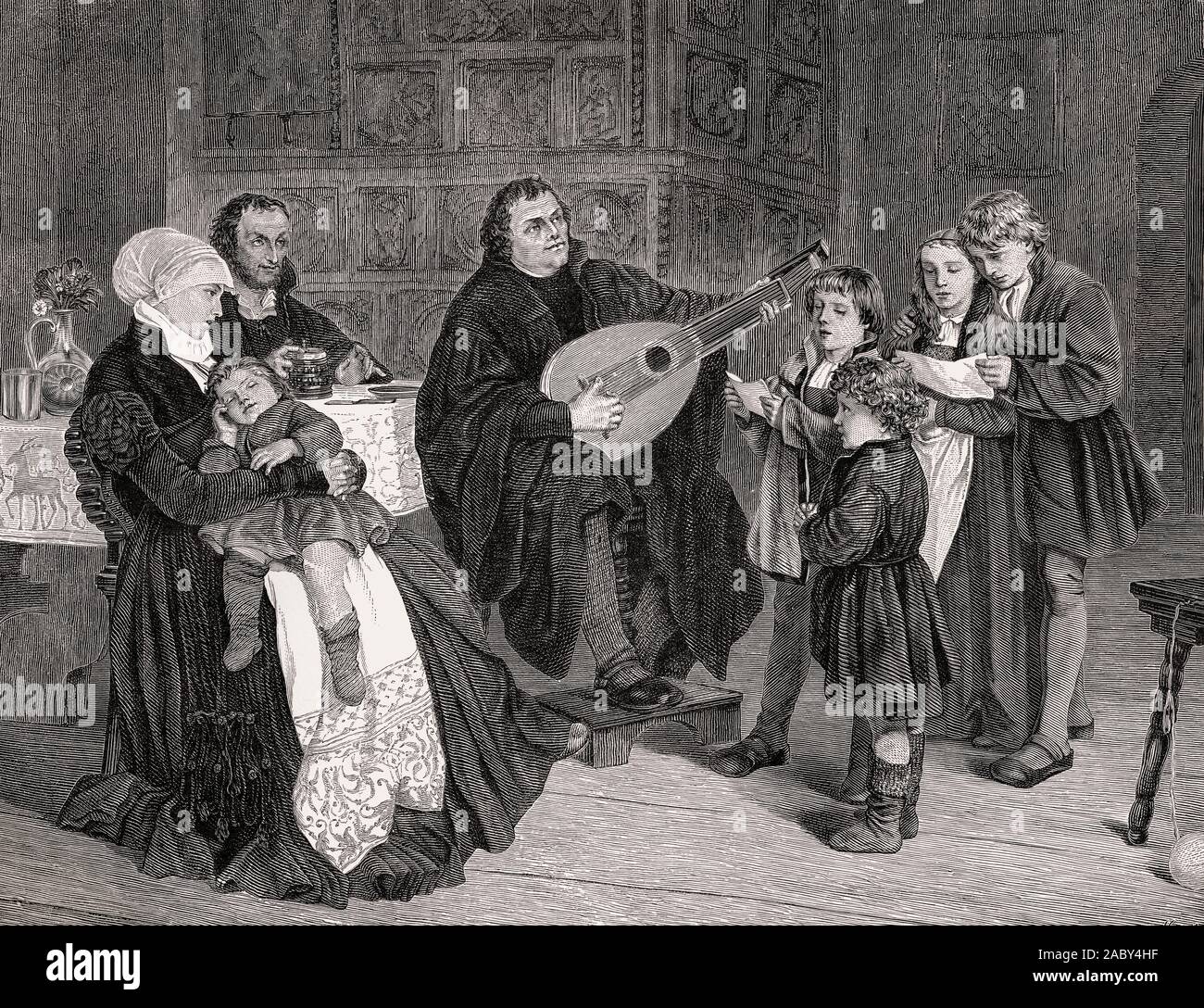 Reformer martin luther family immagini e fotografie stock ad alta ...