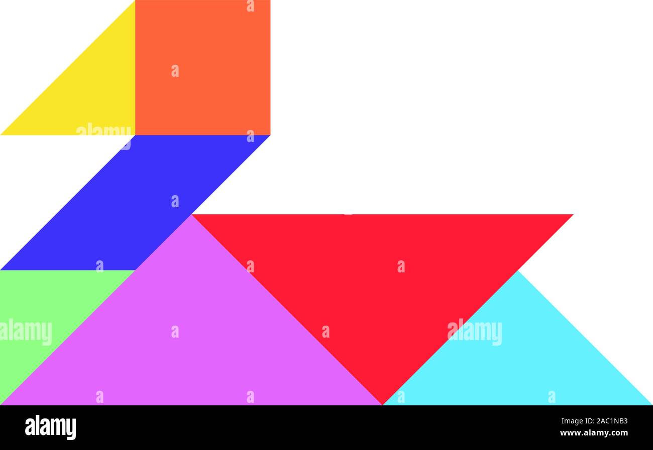 Simbolo tangram Immagini Vettoriali Stock - Pagina 2 - Alamy