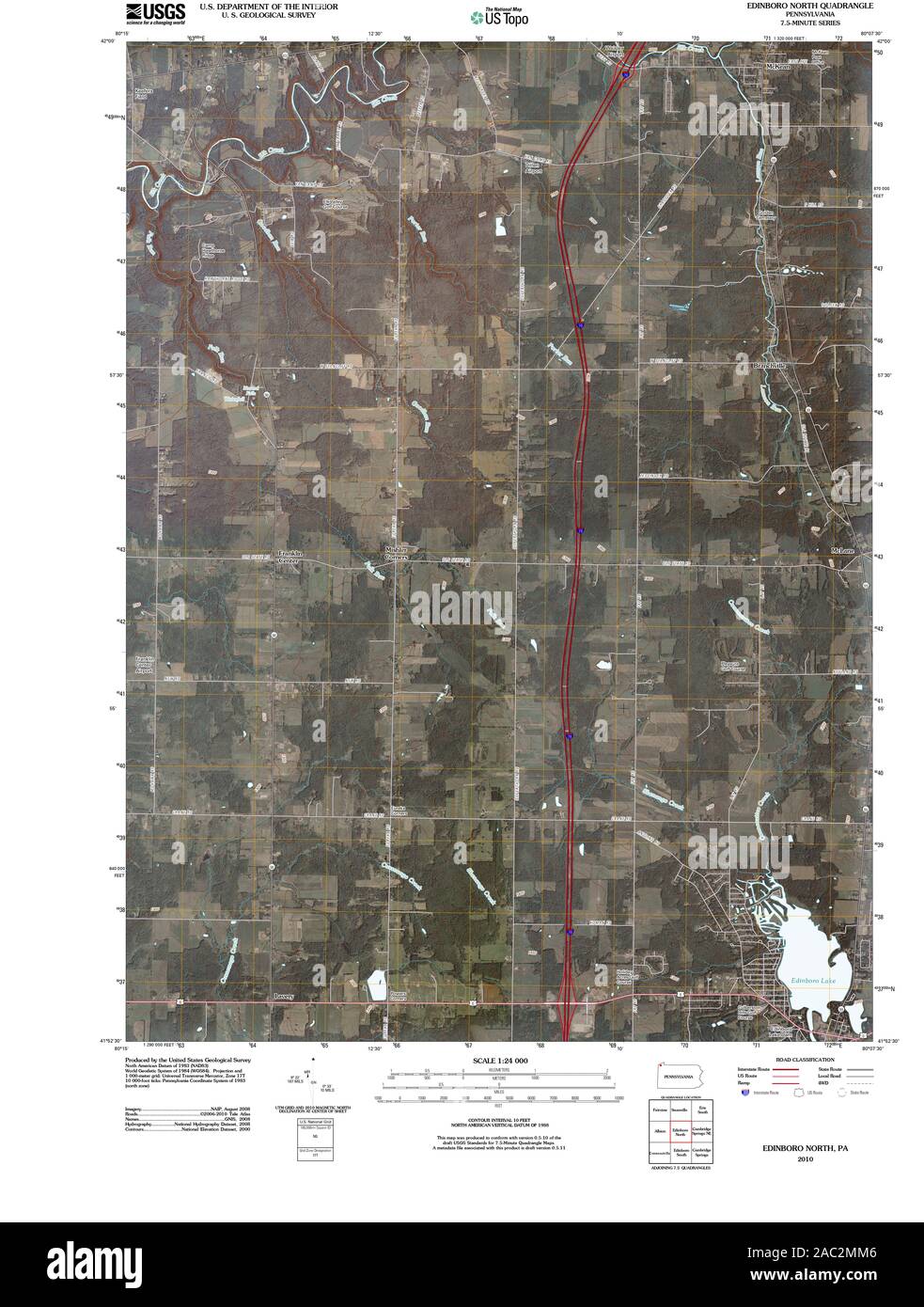 Mappa di edinboro immagini e fotografie stock ad alta risoluzione - Alamy