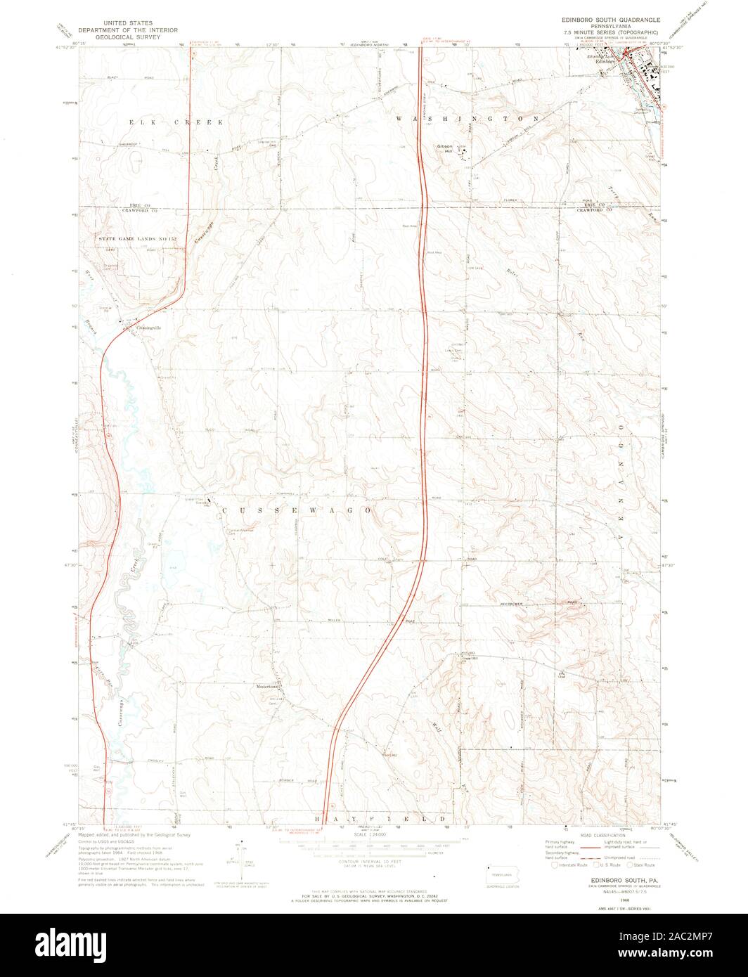 Mappa di edinboro immagini e fotografie stock ad alta risoluzione - Alamy