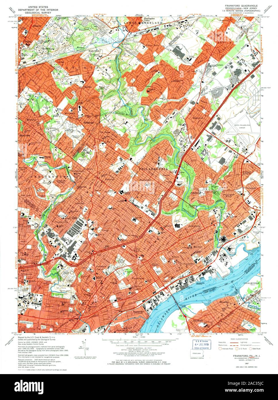 Mappa di frankford immagini e fotografie stock ad alta risoluzione - Alamy