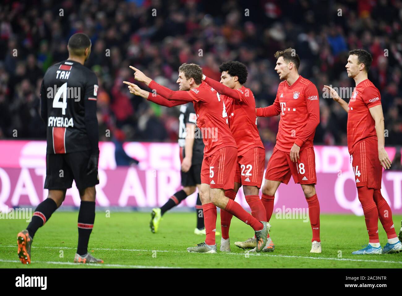 Monaco di Baviera, Germania. 30 Novembre, 2019. Calcio: Bundesliga ...