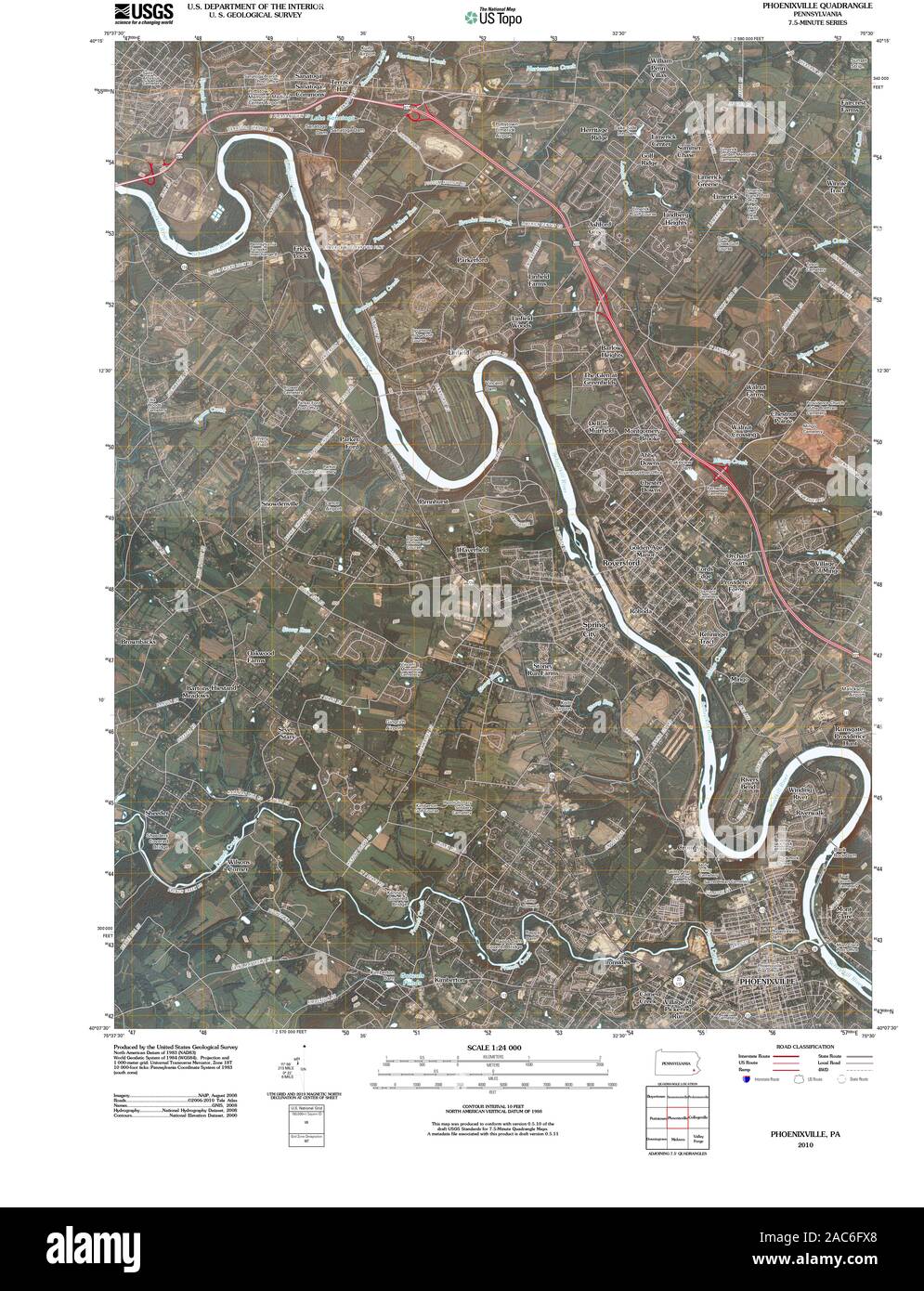 Mappa di phoenixville immagini e fotografie stock ad alta risoluzione ...