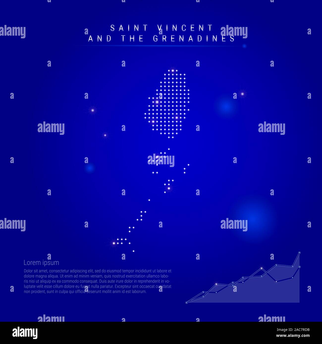 Mappa della luce di saint vincent immagini e fotografie stock ad alta ...