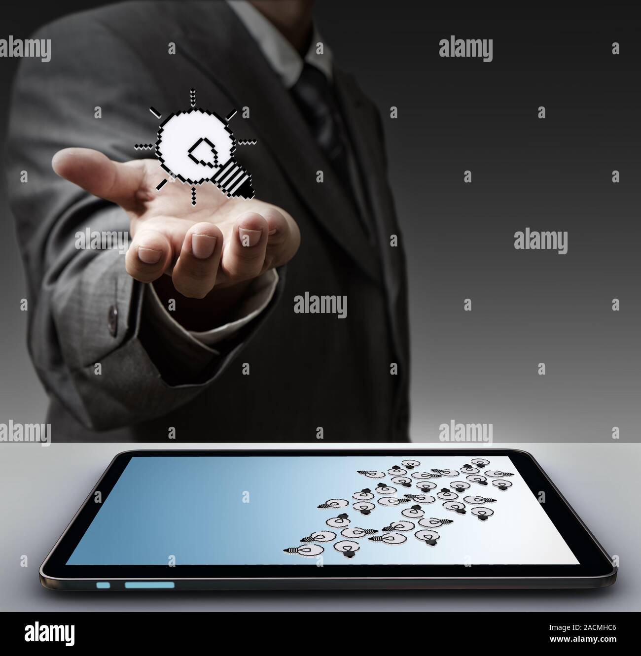 Icona Della Lampadina Immagini e Fotos Stock - Alamy