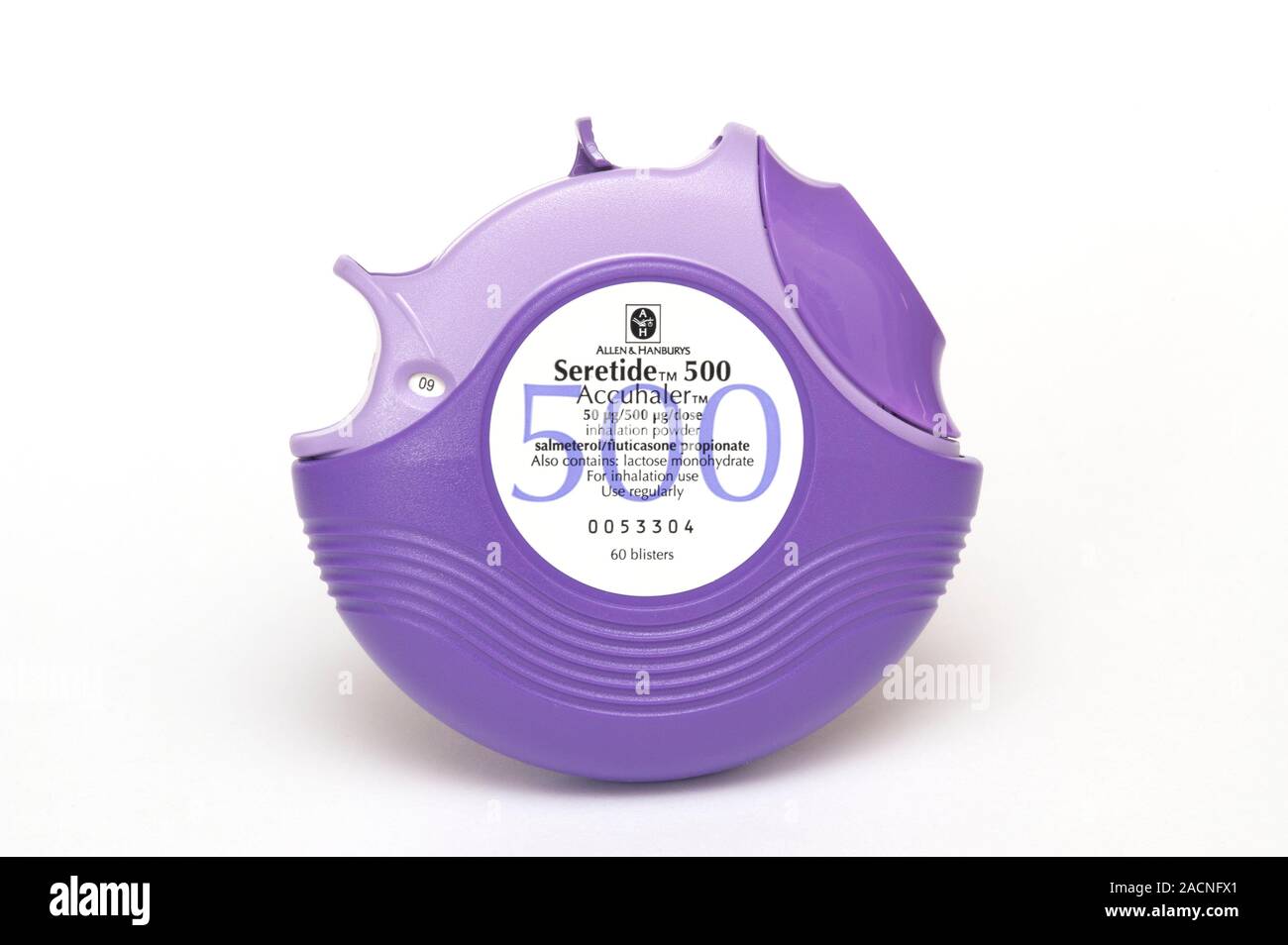 Seretide accuhaler, un inalatore utilizzato per trattare l'asma e ...