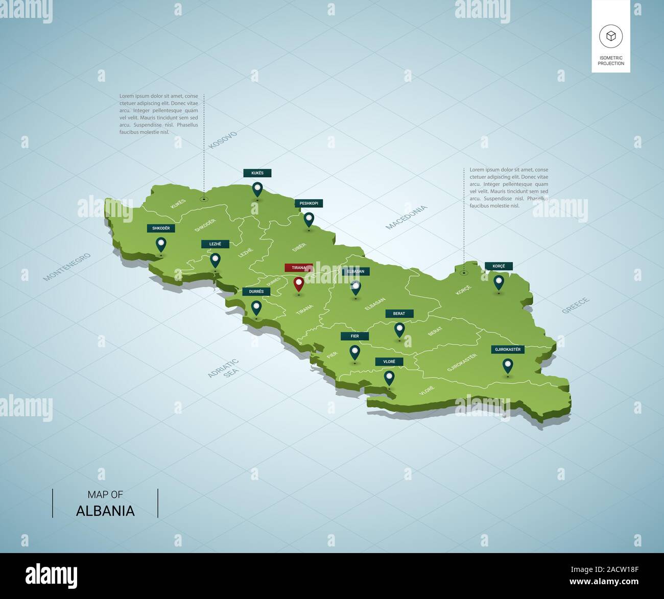 Mappa di tirana immagini e fotografie stock ad alta risoluzione ...