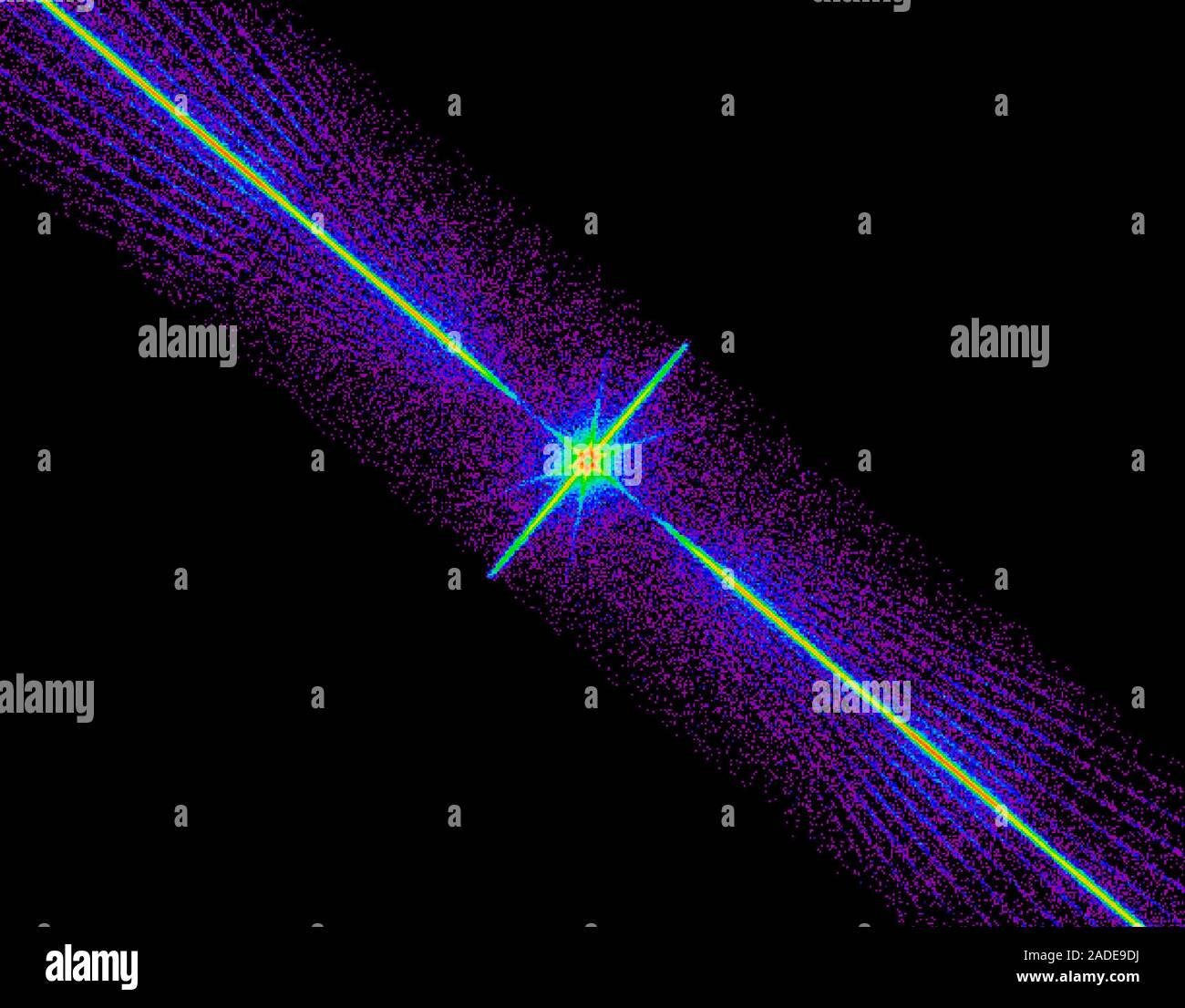 Spettro di un buco nero, Chandra X-Ray observatory (CXO) immagine. Il ...