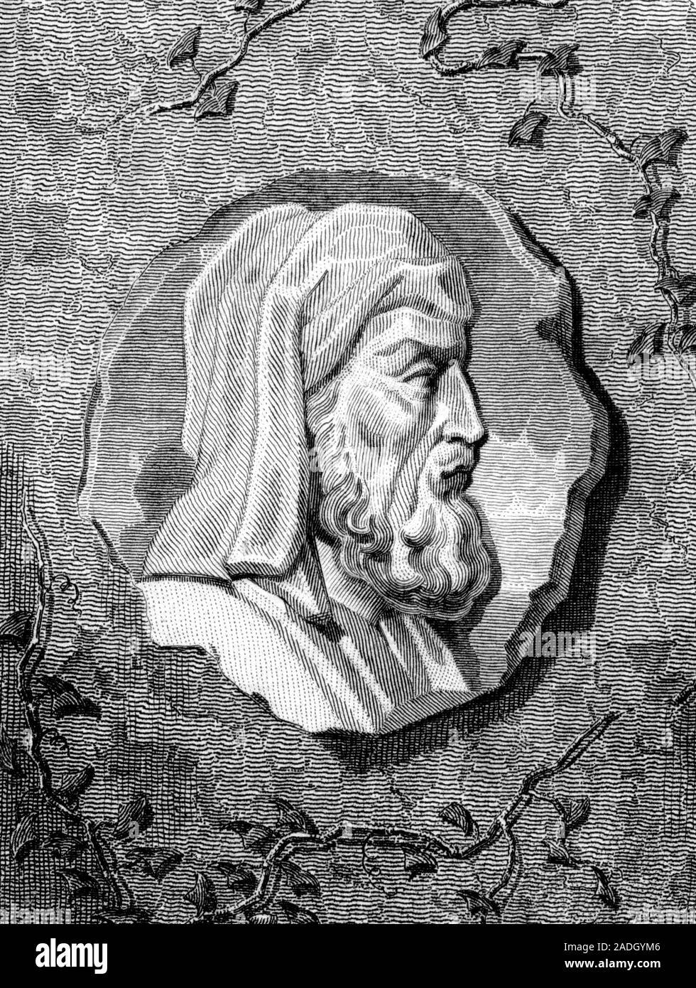 Pitagora (c.580-500 BC), antico filosofo greco. Pitagora è più famoso ...