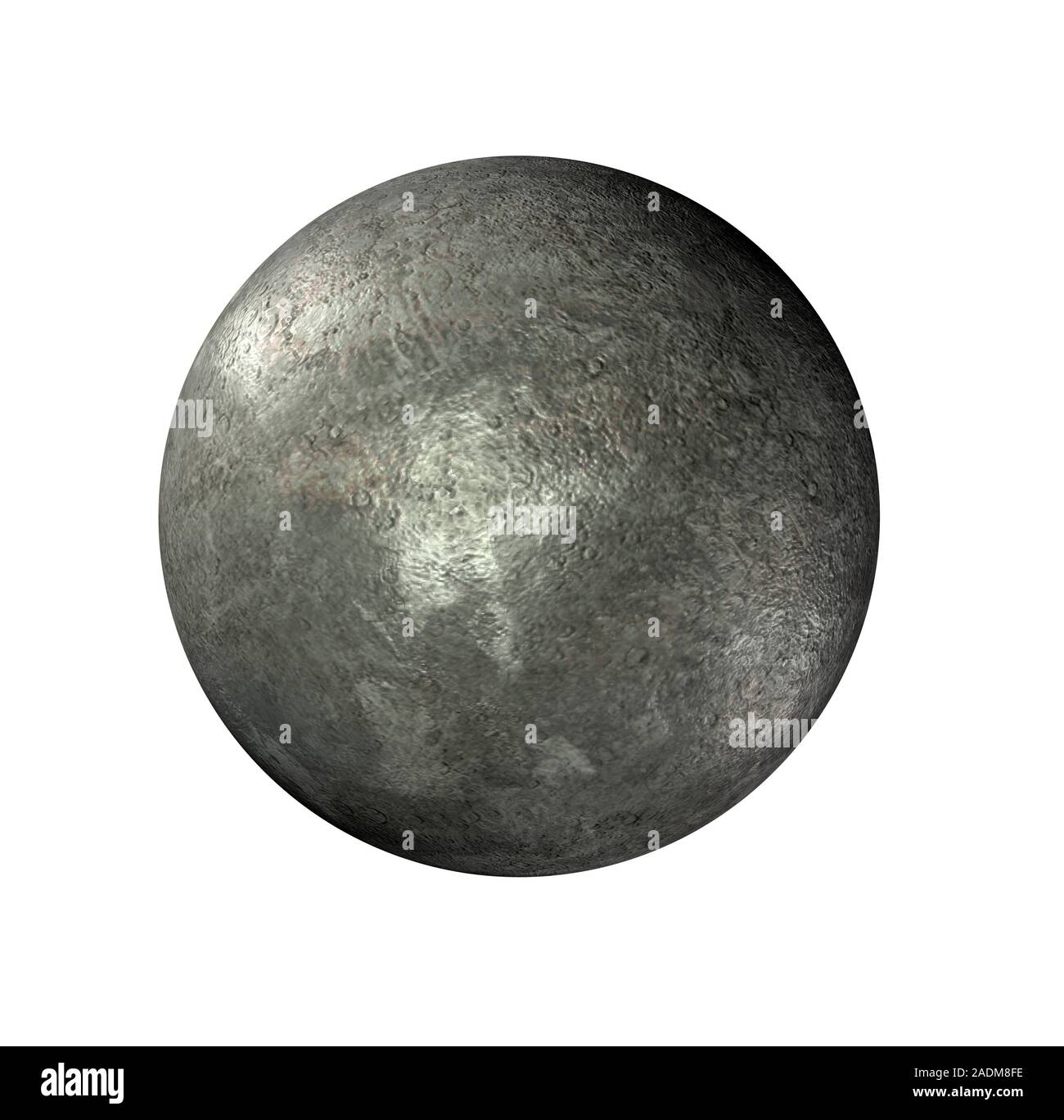 Eris. Computer artwork del dwarf planet Eris, precedentemente noto come ...