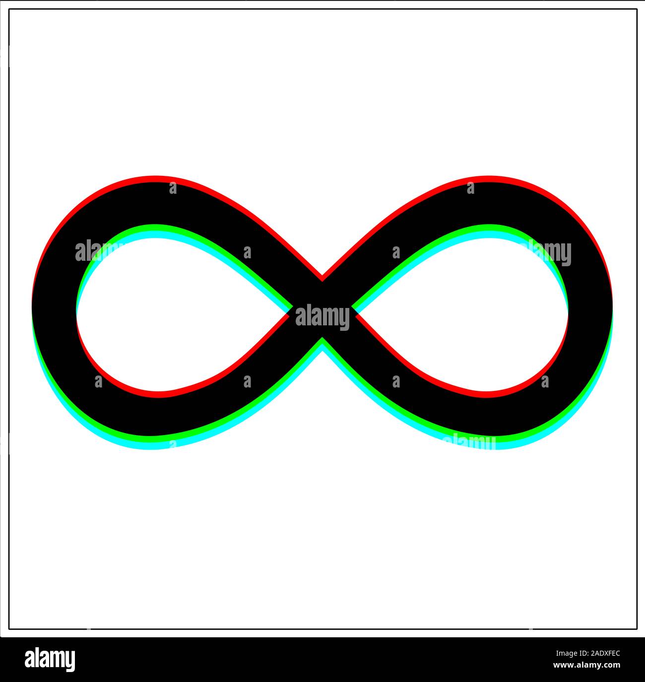 Simbolo infinito rosso nero immagini e fotografie stock ad alta ...