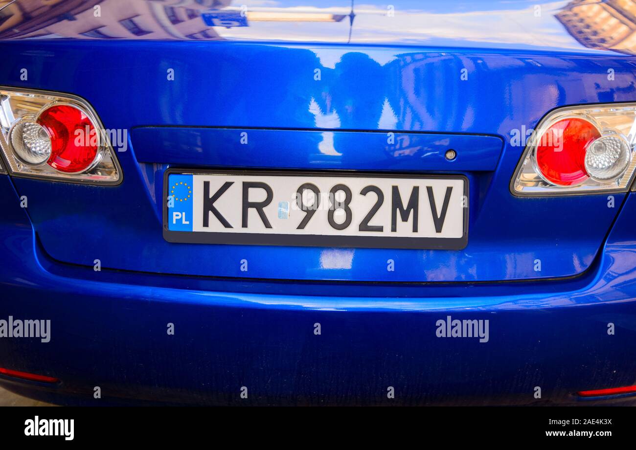 Targa auto europea immagini e fotografie stock ad alta risoluzione - Alamy