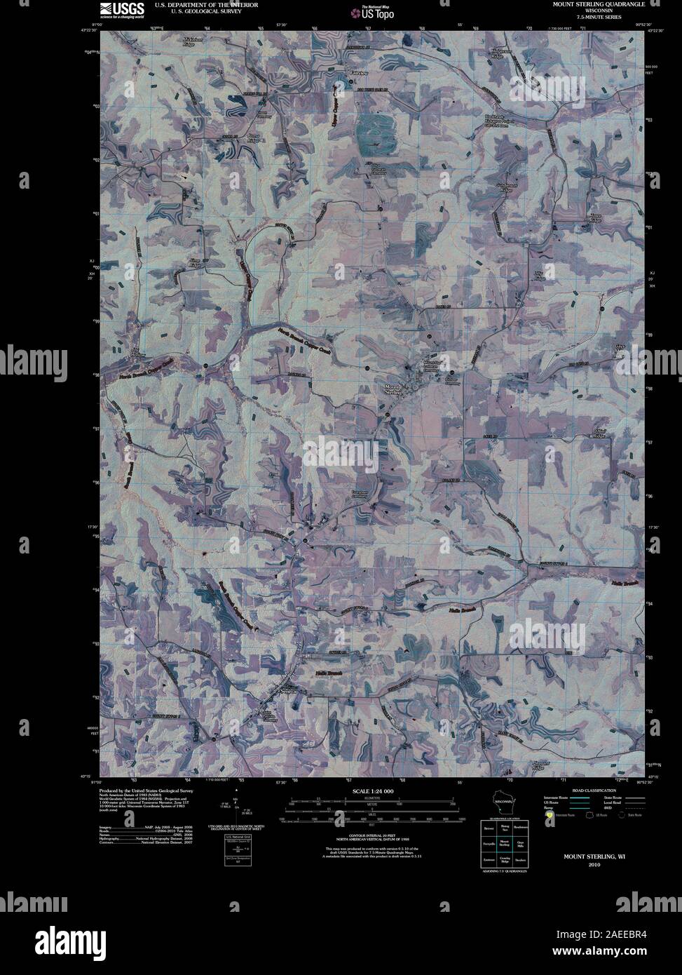 Mount sterling map immagini e fotografie stock ad alta risoluzione - Alamy