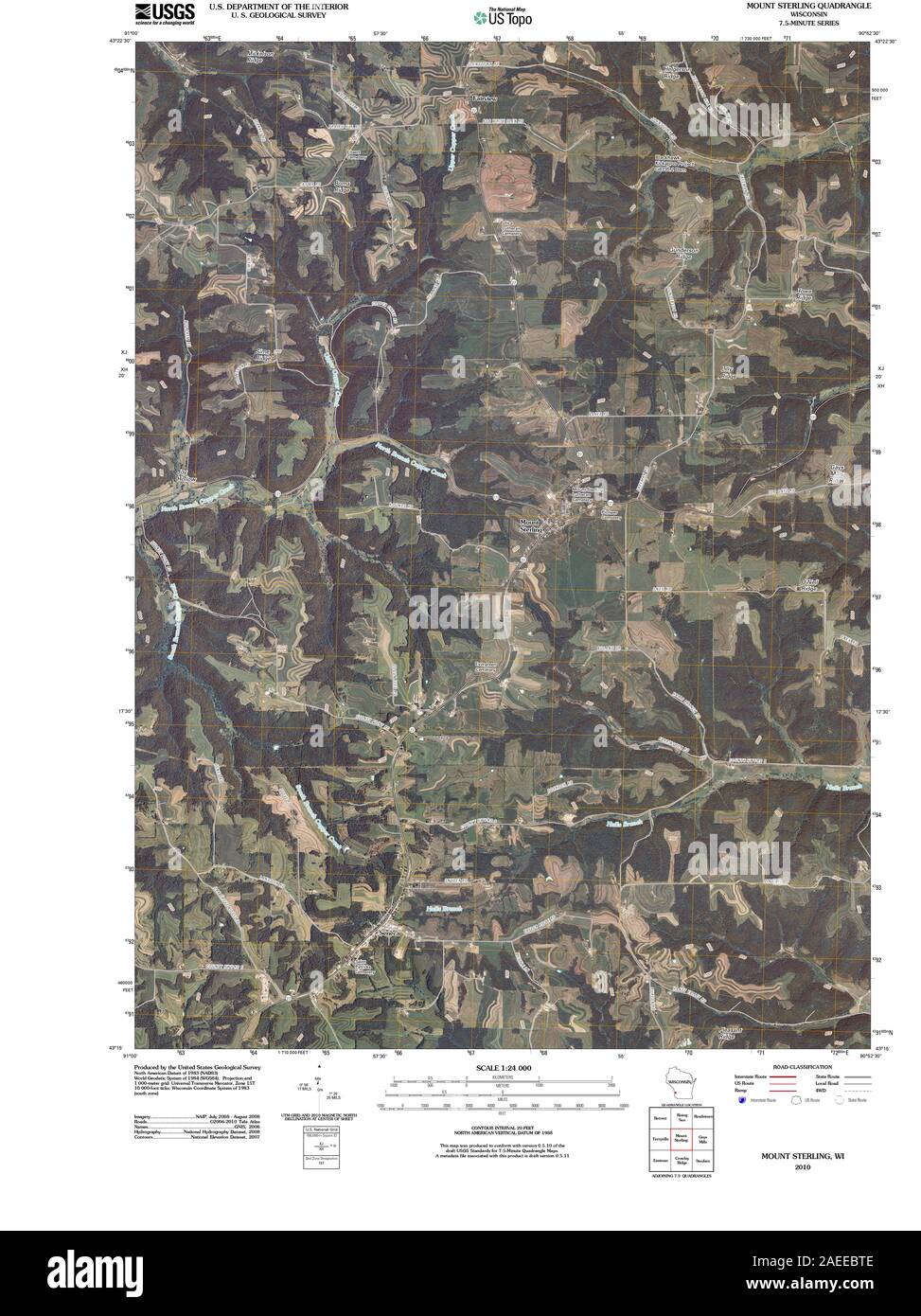 Mount sterling map immagini e fotografie stock ad alta risoluzione - Alamy