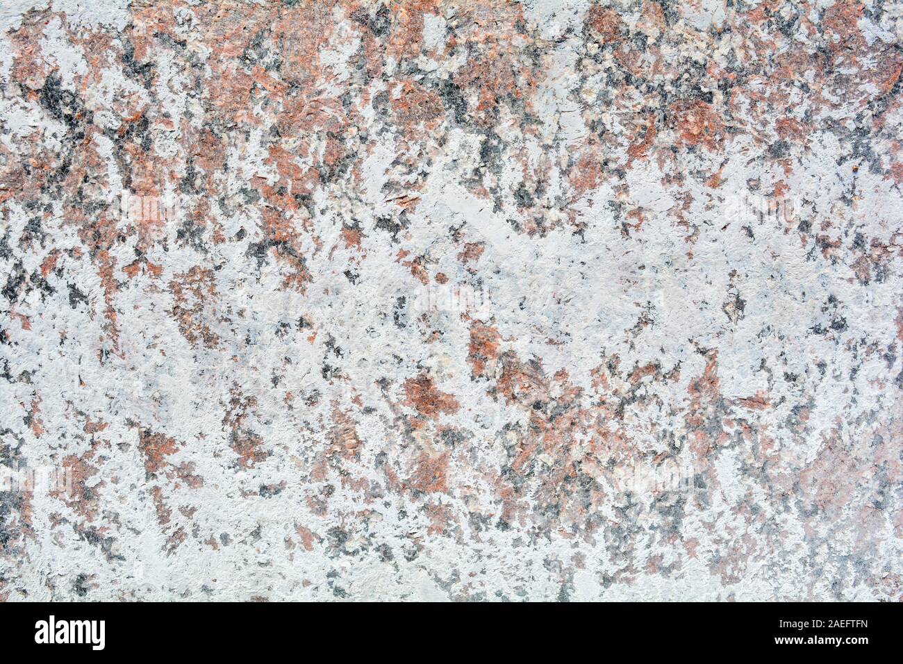 La texture del pavimento in granito lucido bianco con fango denso come ...