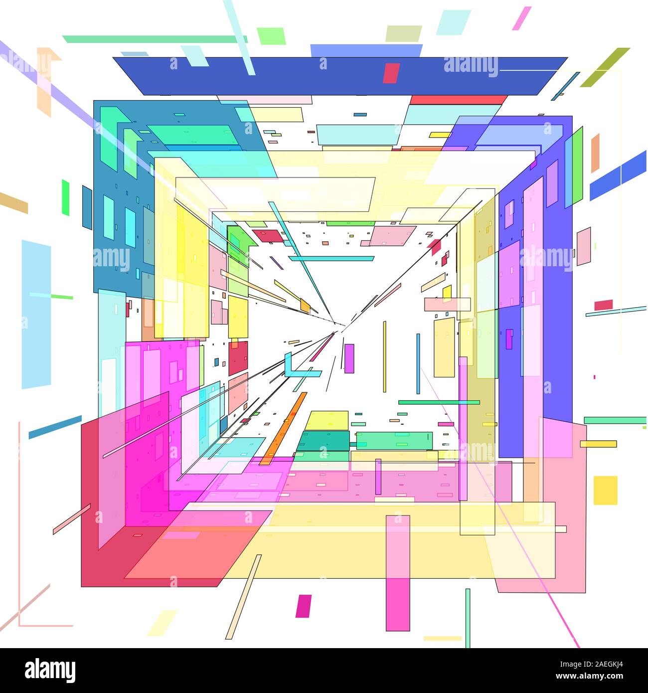 2d geometric shapes immagini e fotografie stock ad alta risoluzione - Alamy