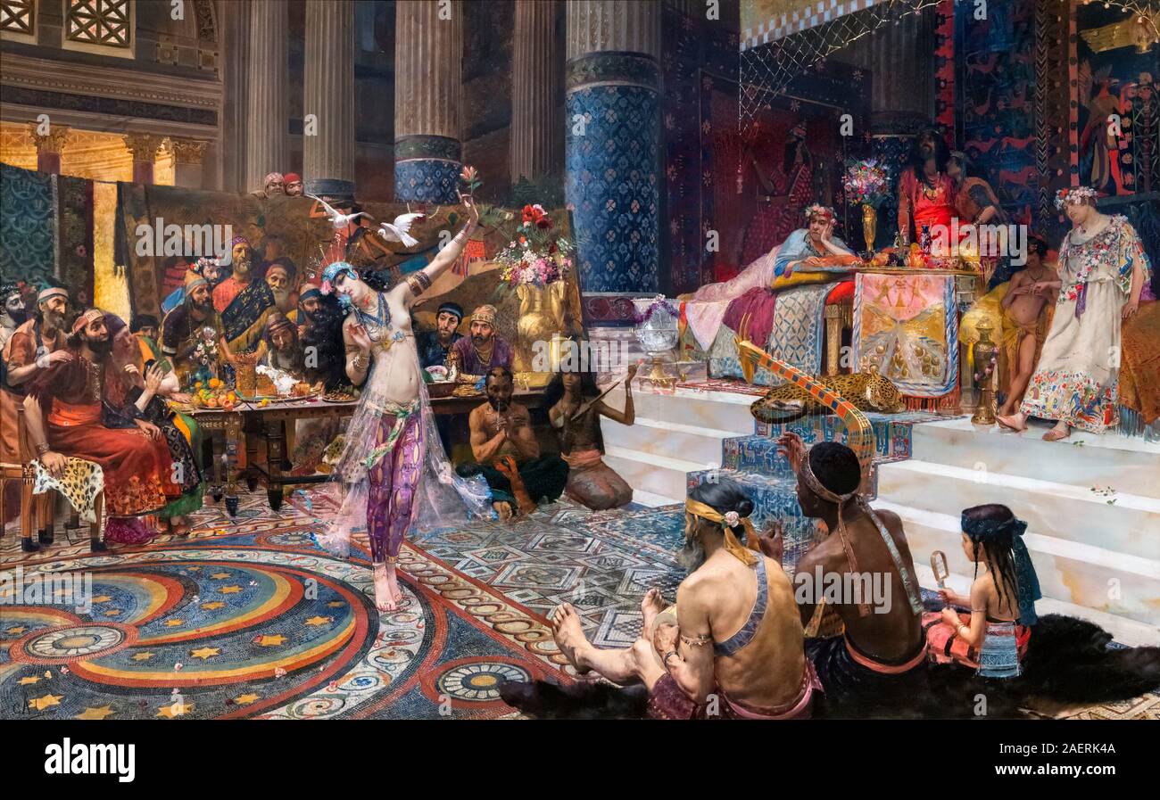 Salome dance of the seven veils immagini e fotografie stock ad alta ...