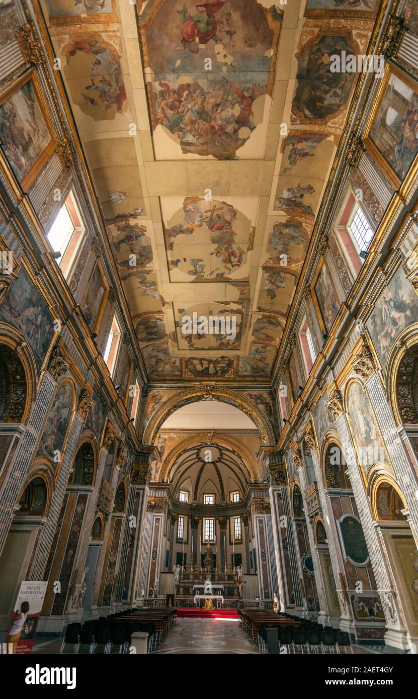 La chiesa di San Paolo Maggiore, con colonne di greco dioscuri tempio ...