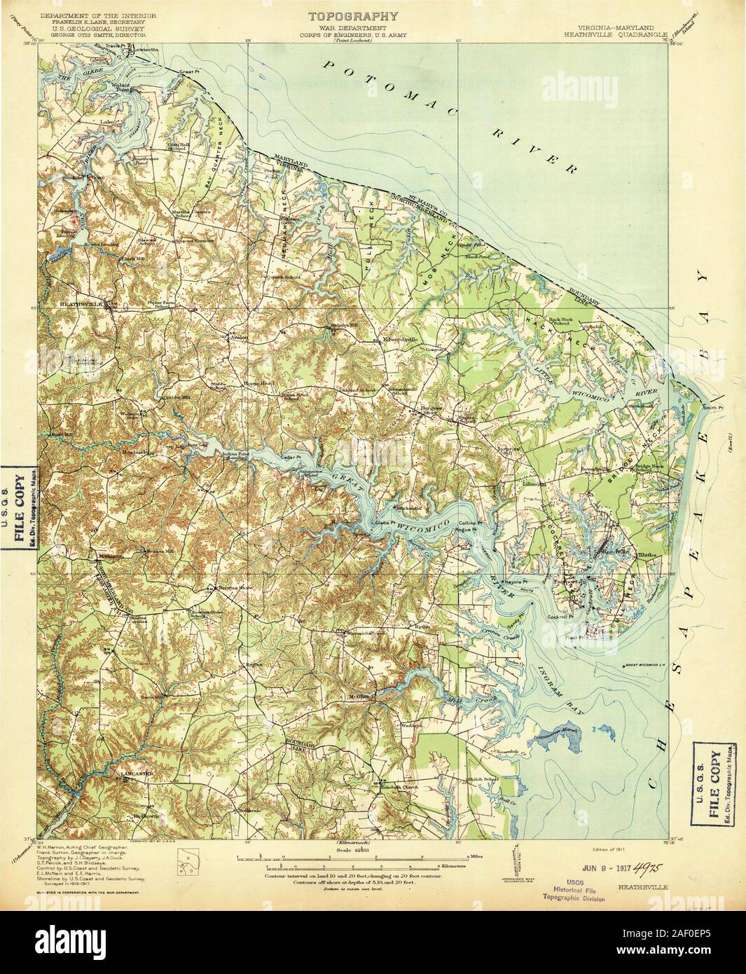 Mappa di heathsville immagini e fotografie stock ad alta risoluzione ...