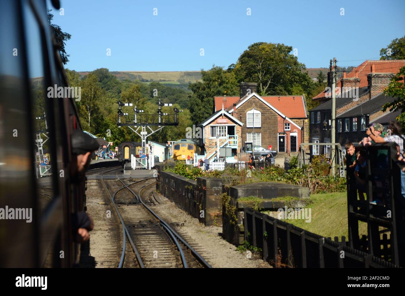 Locomotiva diesel britannica classe 26 della ferrovia immagini e ...