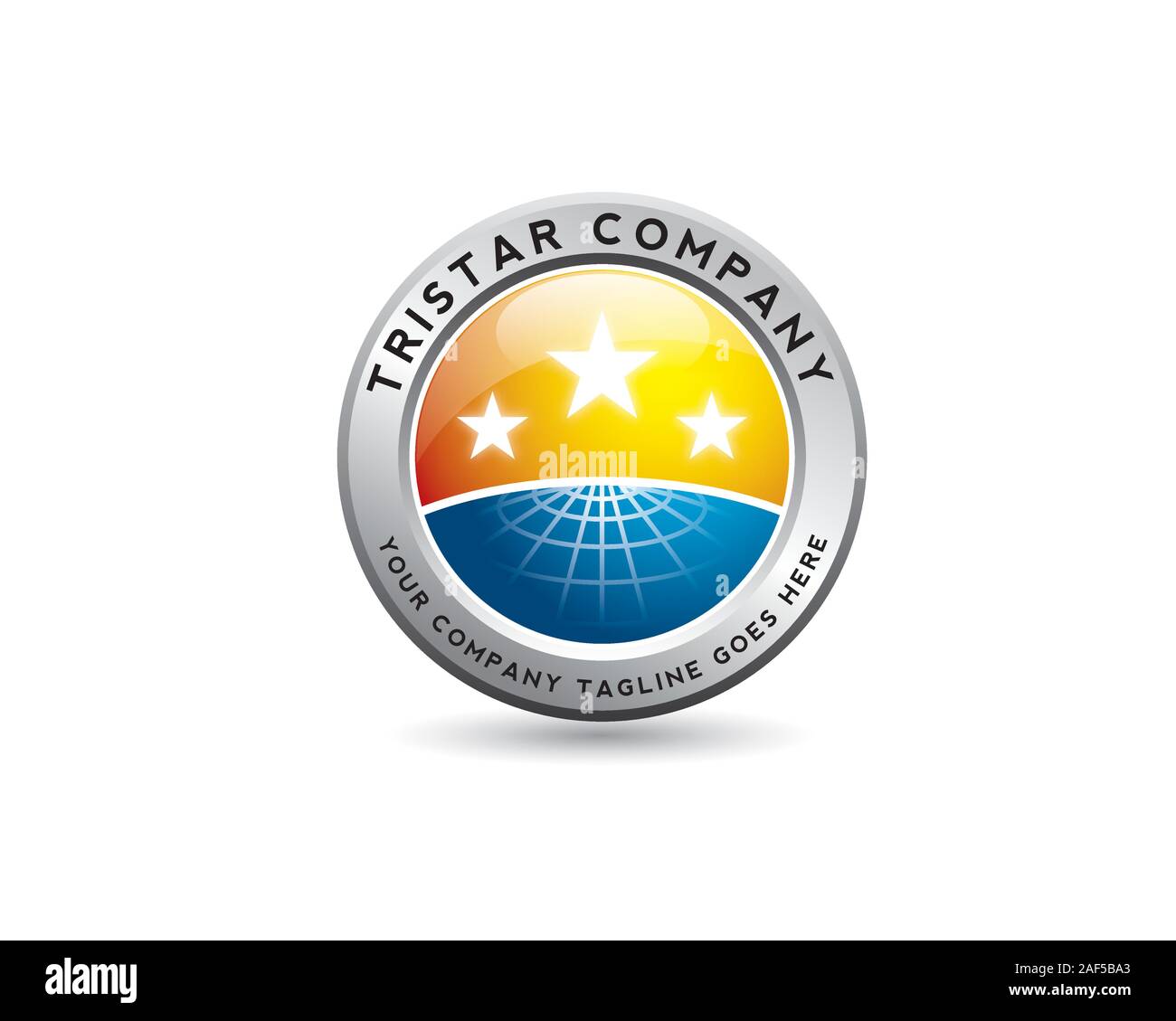 Emblema dell'azienda Immagini Vettoriali Stock - Alamy