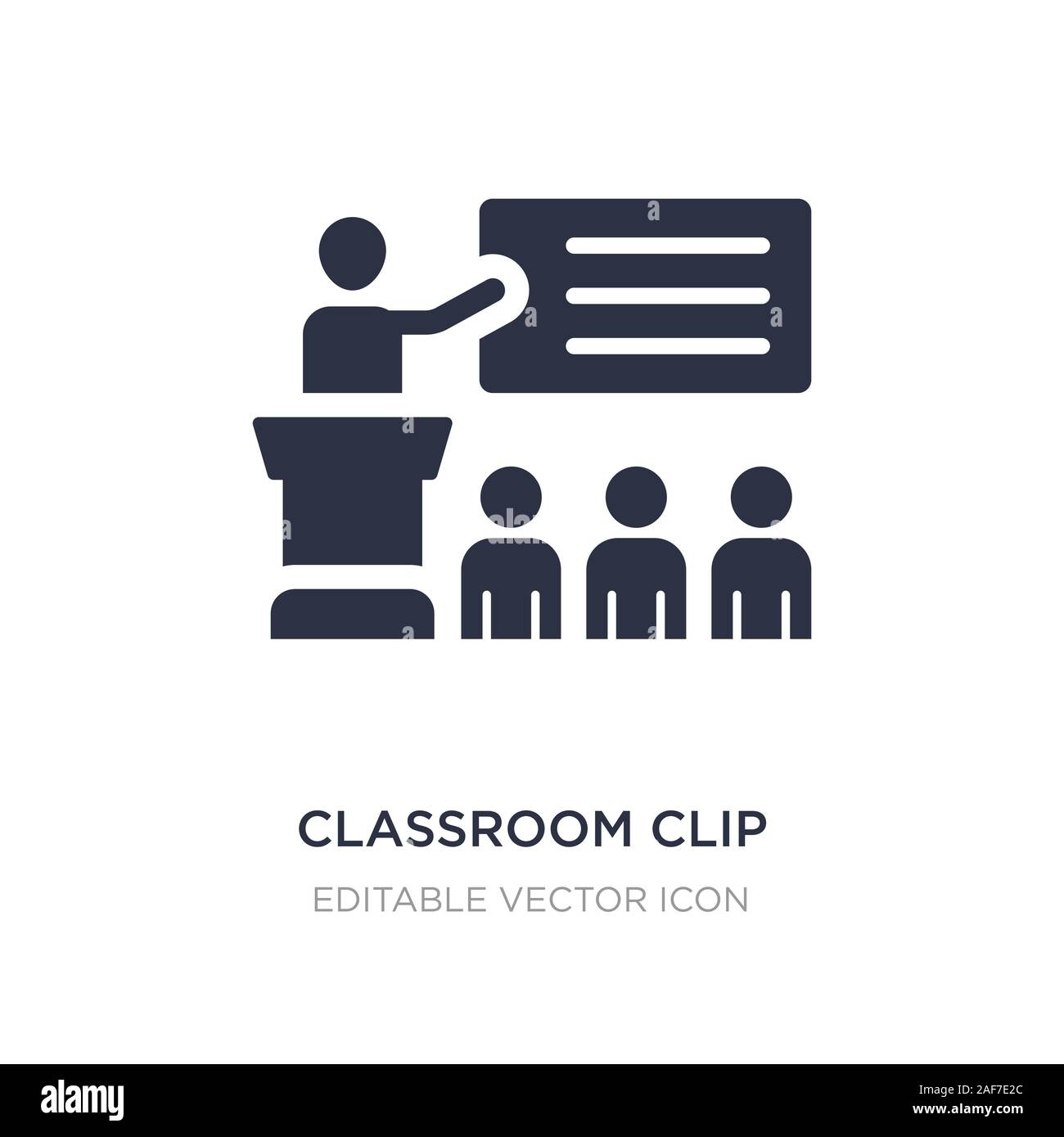 Training icon teacher learner classroom immagini e fotografie stock ad ...