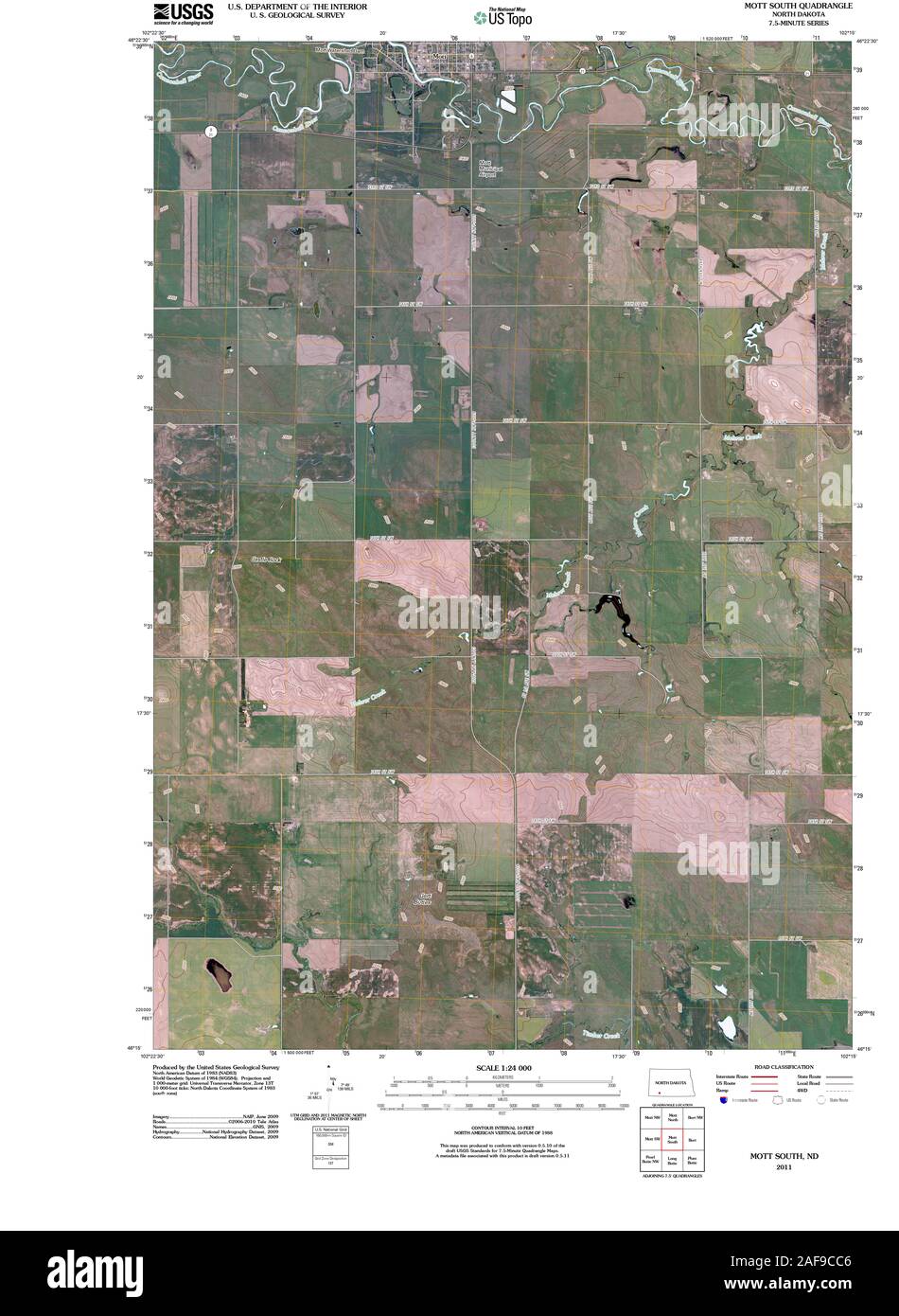 Mott mappa del dakota del nord immagini e fotografie stock ad alta ...