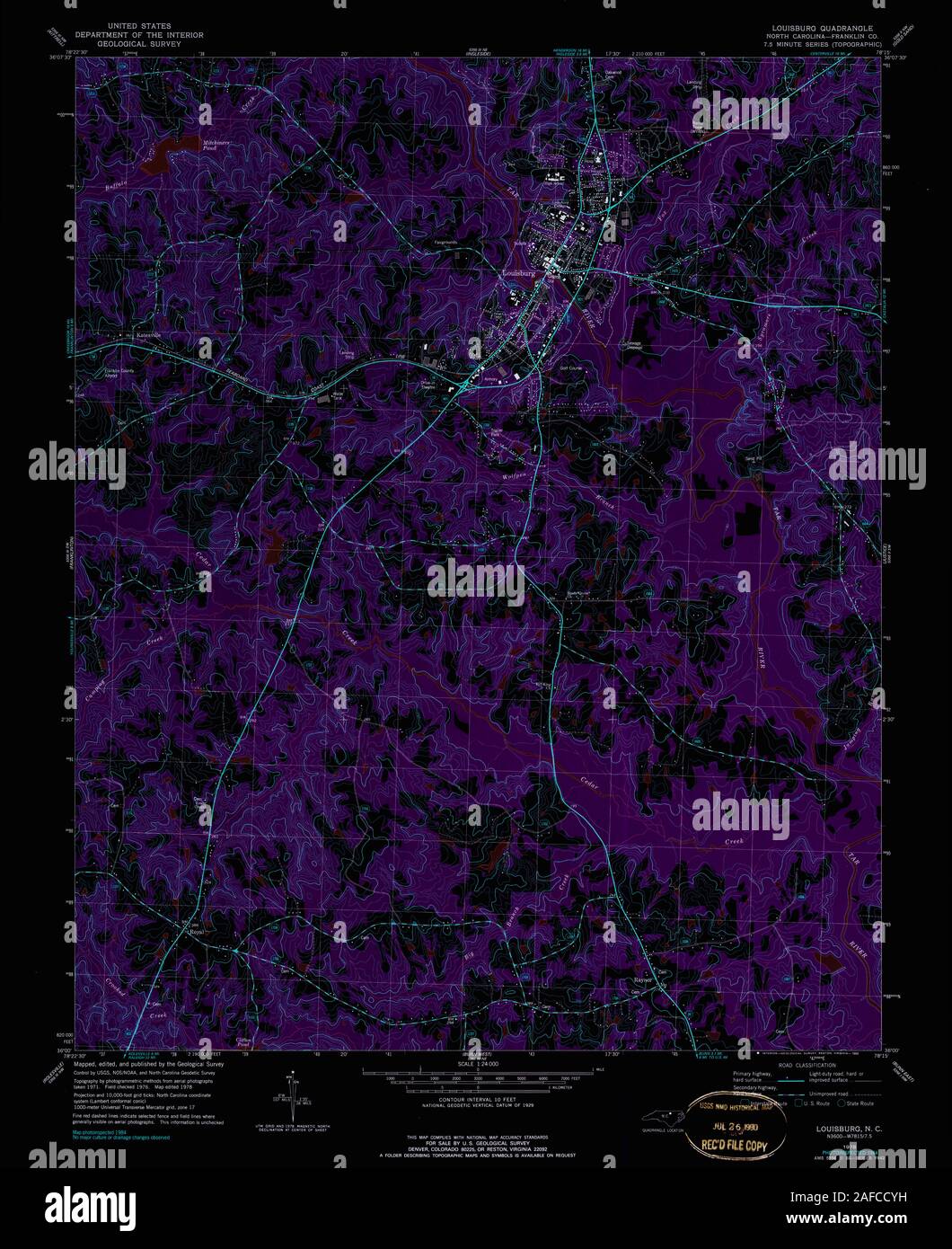 Mappa di louisburg immagini e fotografie stock ad alta risoluzione - Alamy